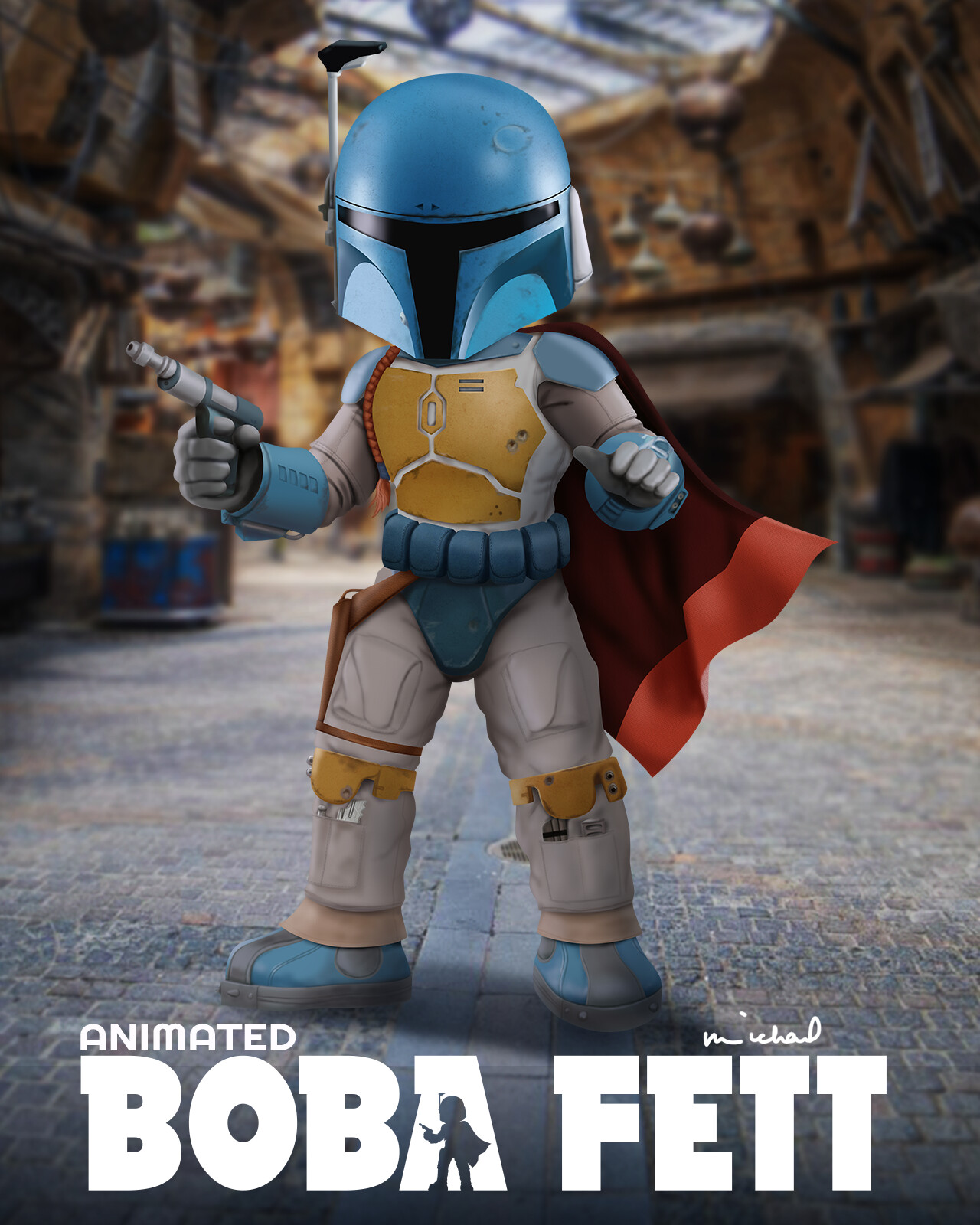 ArtStation - Animated Boba Fett
