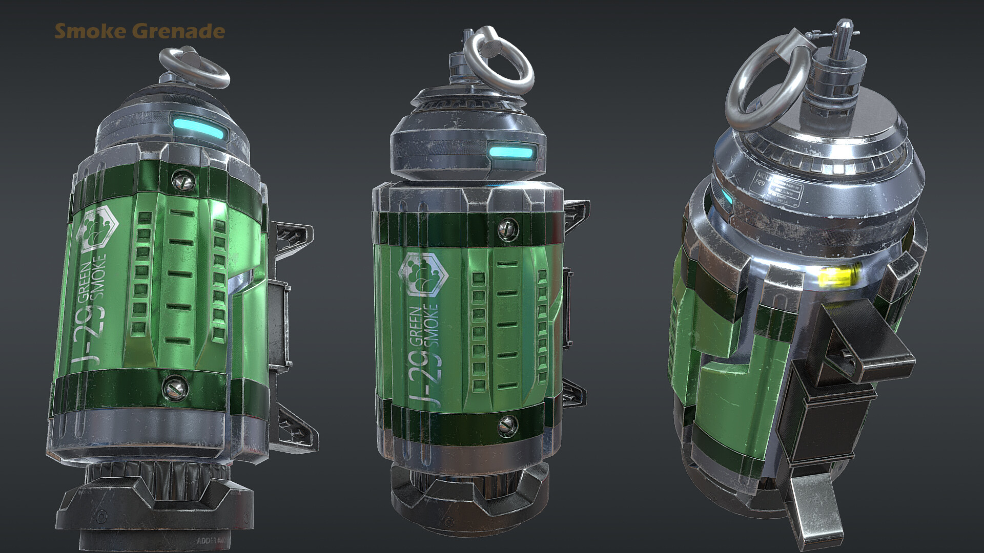 Dimitri Rey - Sci-fi Grenades