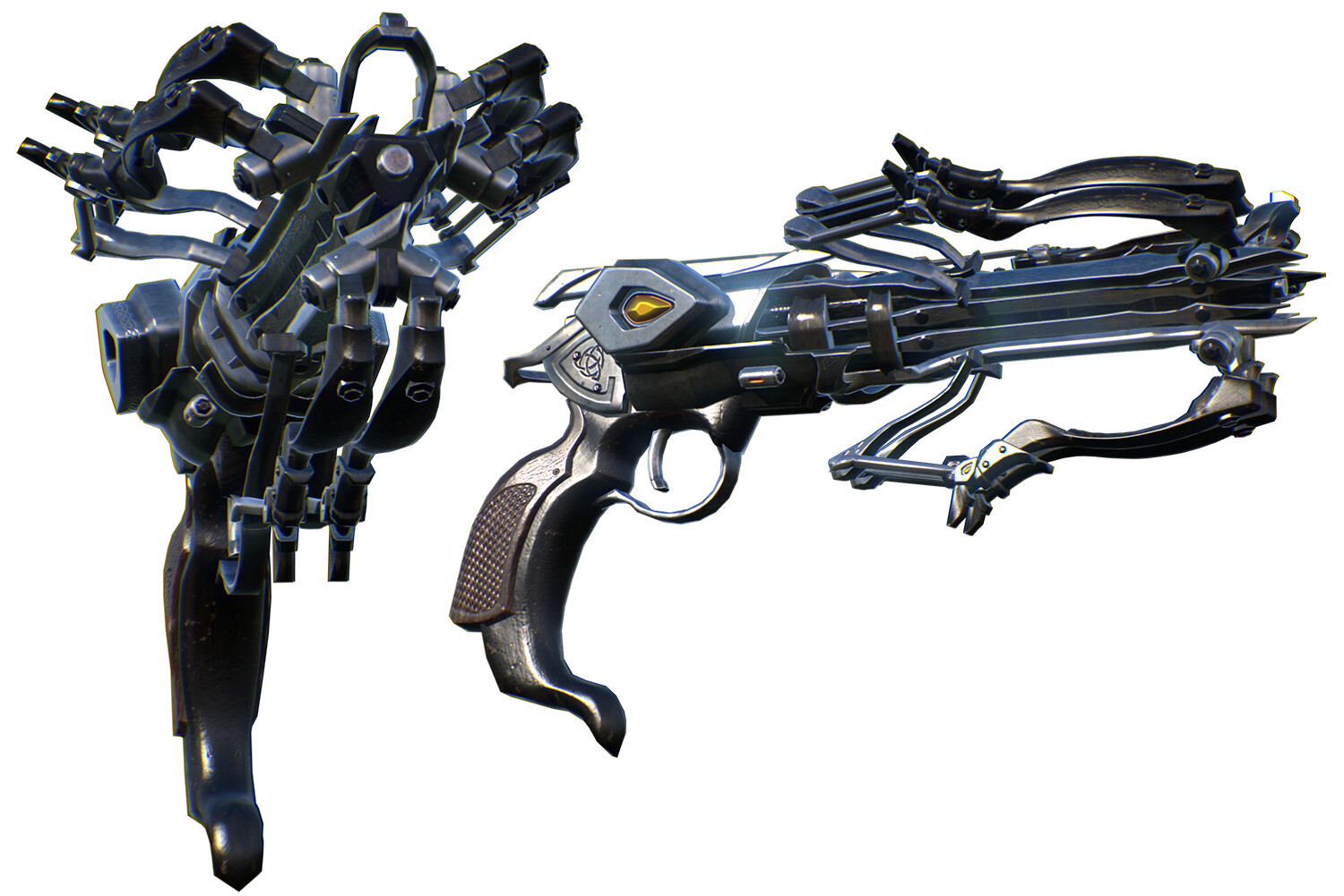 ArtStation - Crossbow and shield Crowe: The Drowned Armory