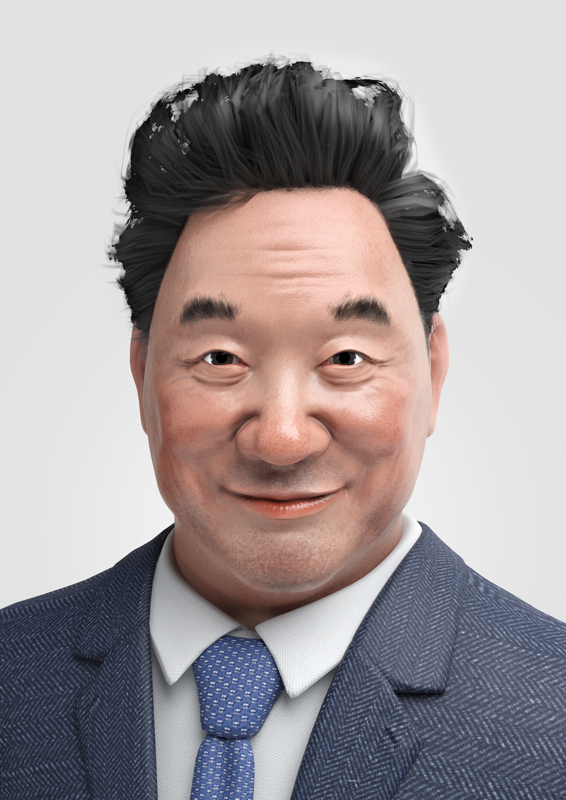 ArtStation - lee nak-yeon, prime minister of korea