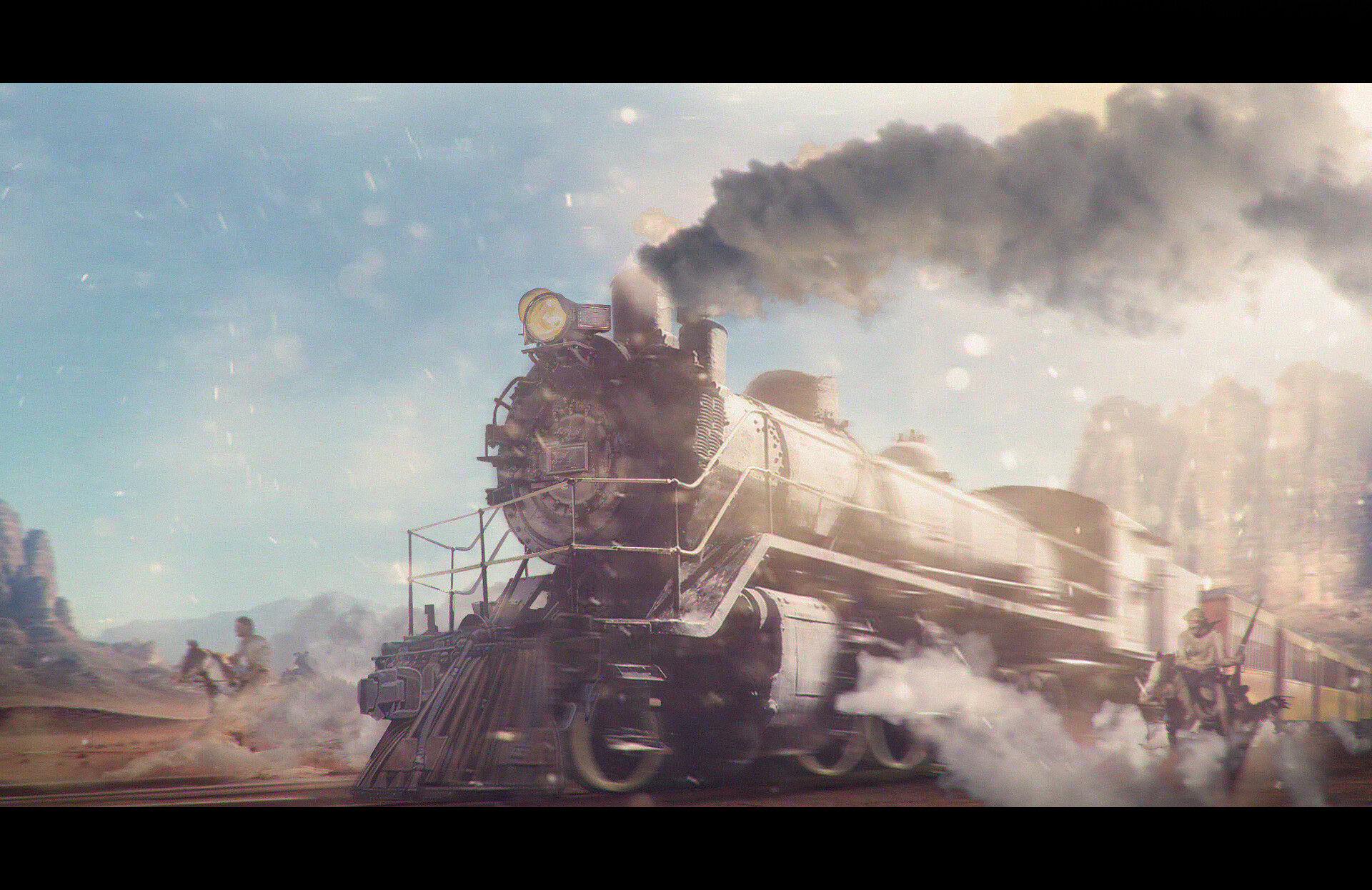 ArtStation - Wild West - Robbery