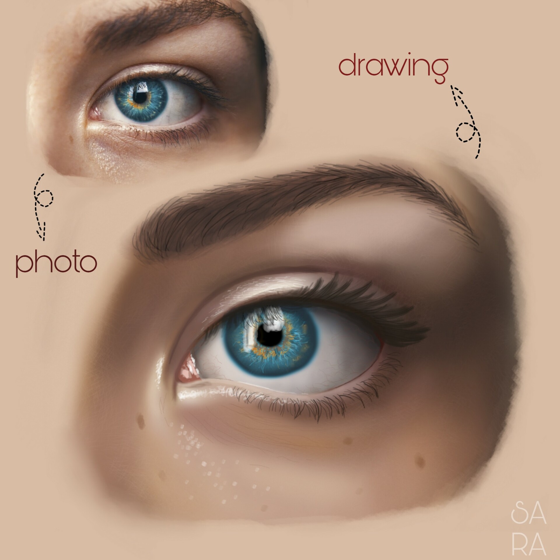 ArtStation - Eye study