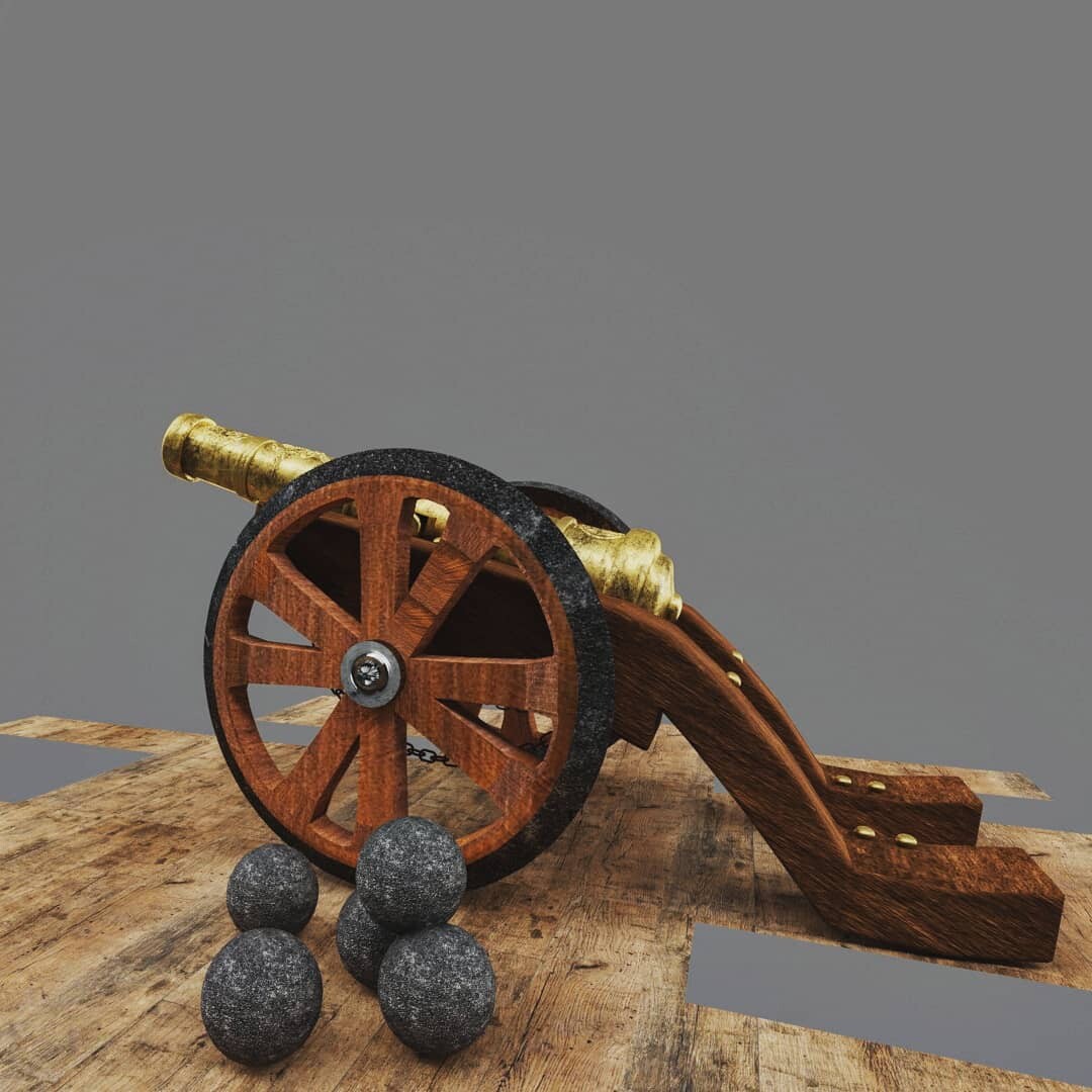 ArtStation - Golden Cannon