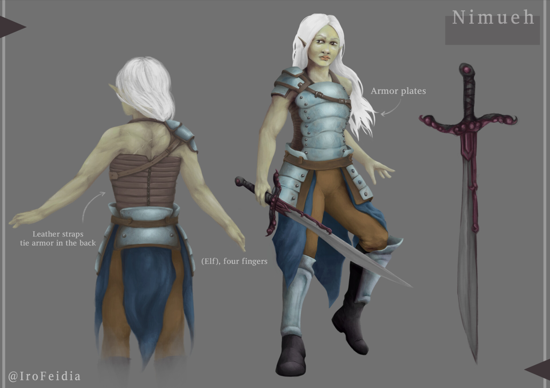 ArtStation - Nimueh - Character Concept