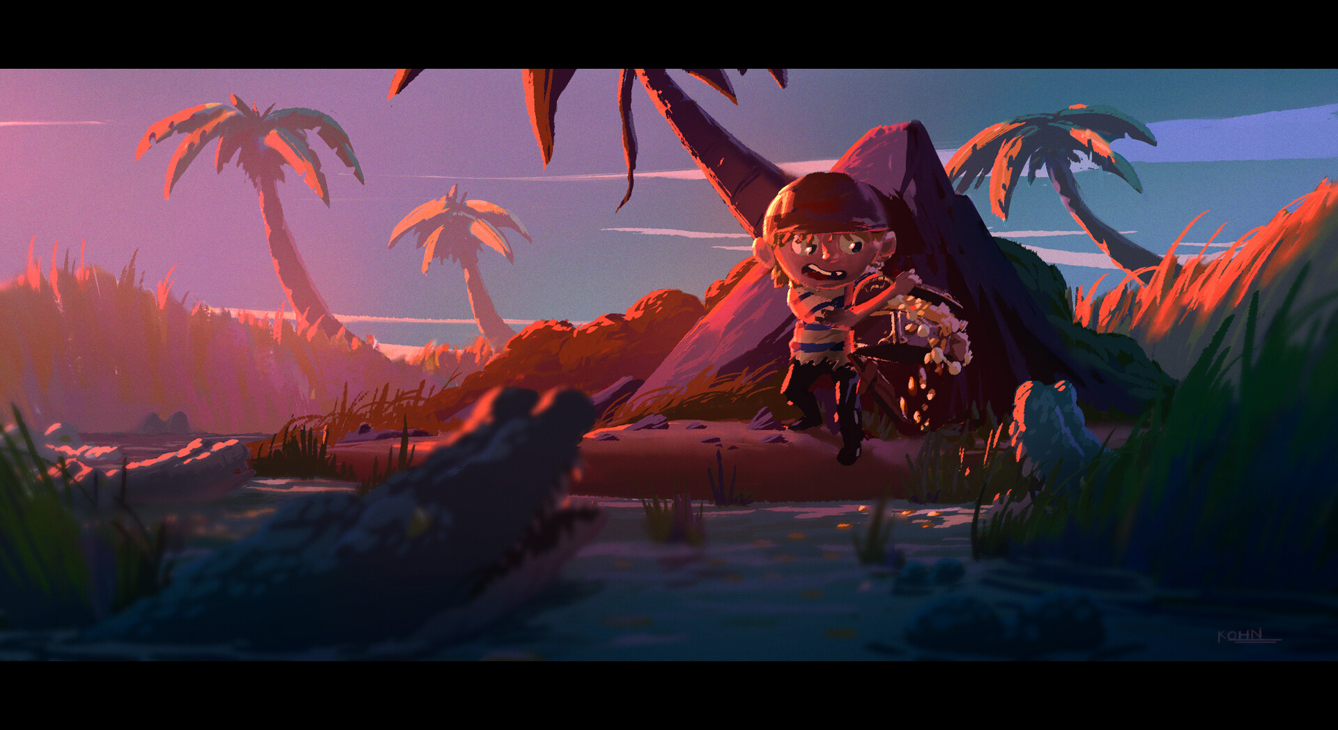 ArtStation - Scaly Situation