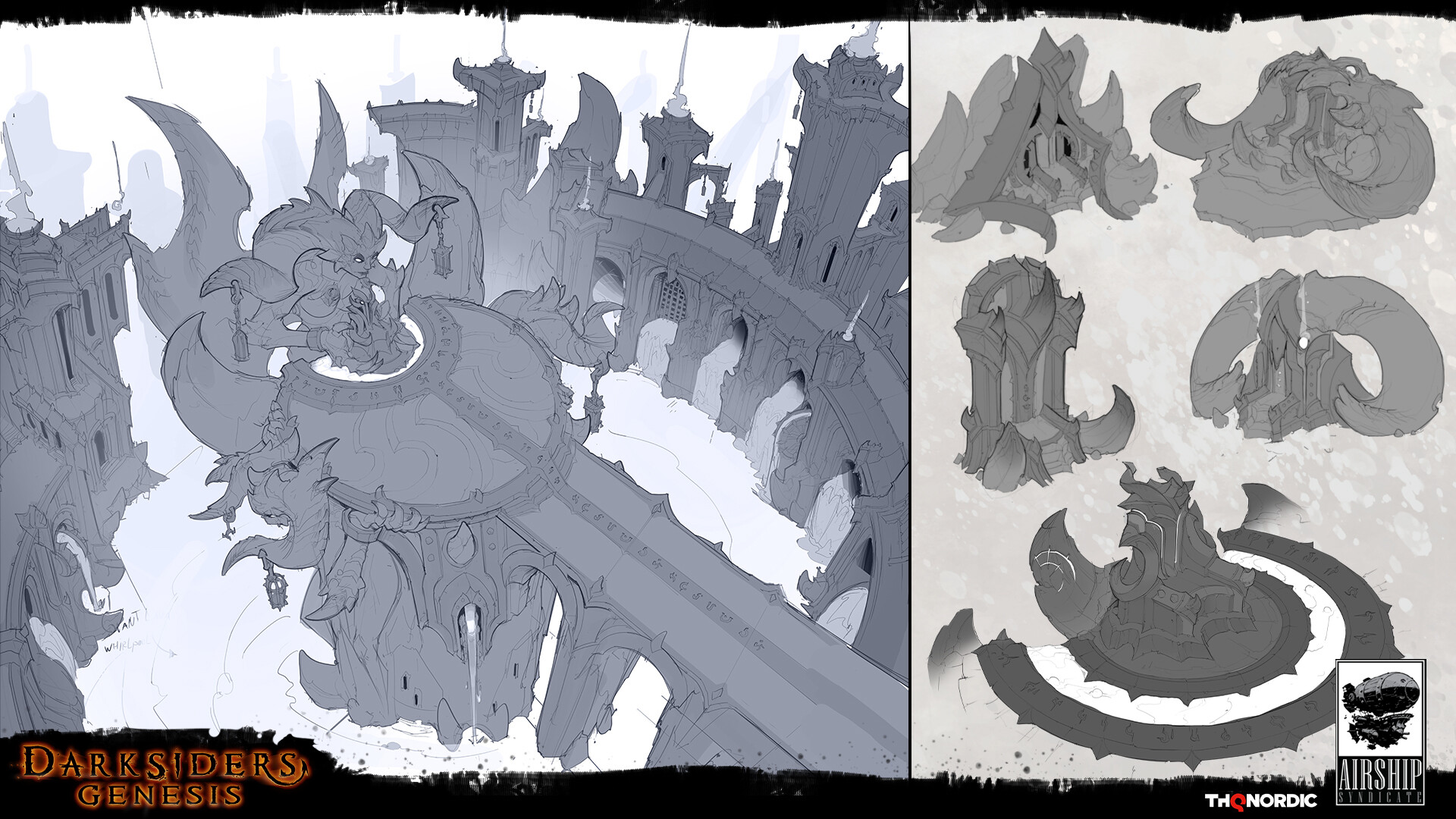 Baldi Konijn - Hell Environment Concepts