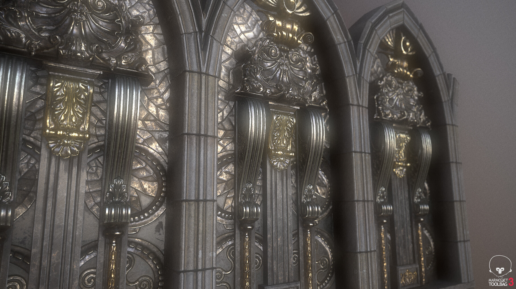 ArtStation - Gold Arch