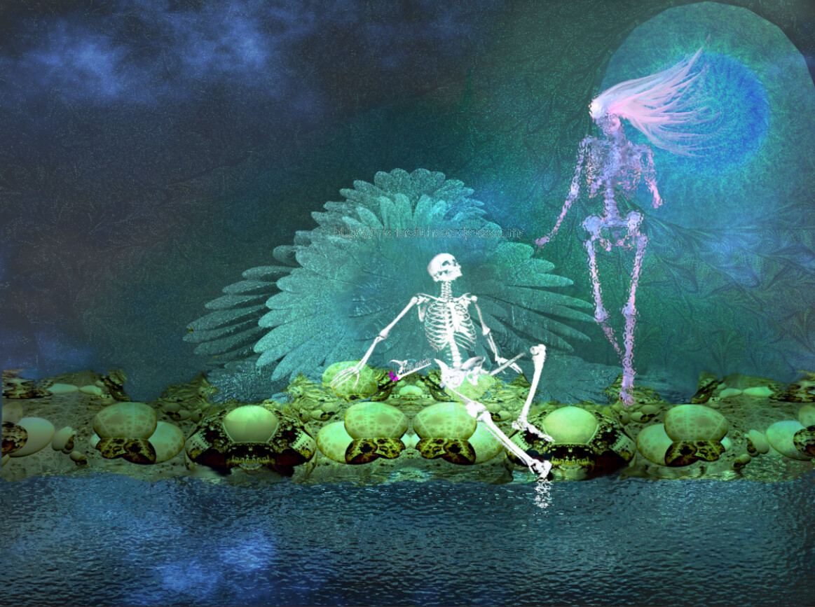 ArtStation - Just a blue memory