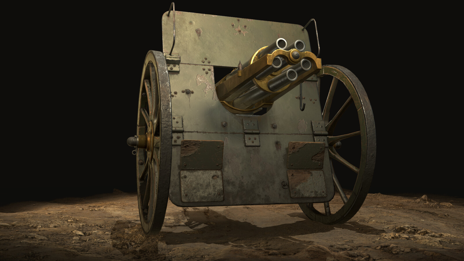 Yuriy Myronenko - Hotchkiss 37mm Revolving Cannon