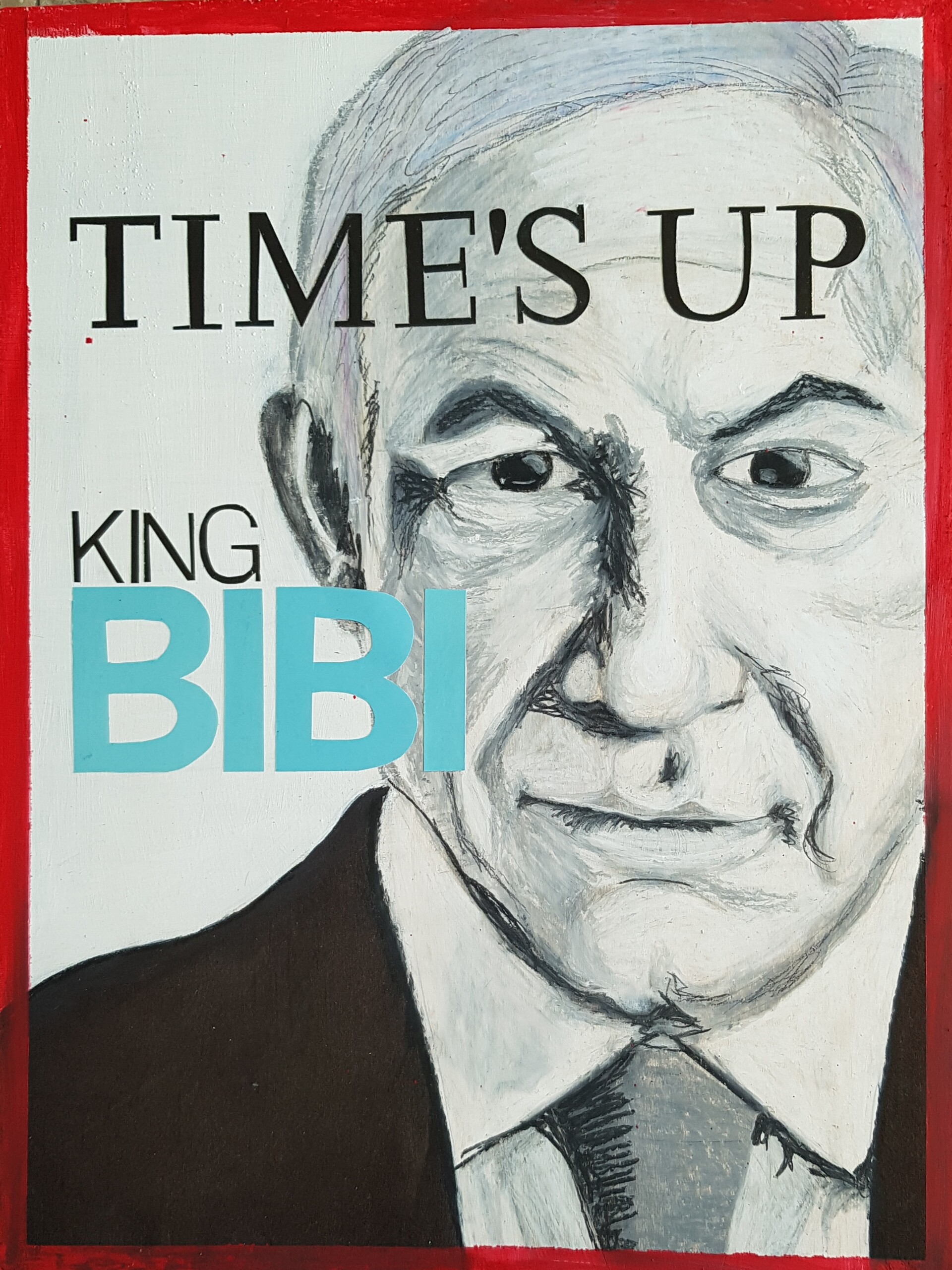 ArtStation - TIMES UP king bibi נגמר הזמן ביבי המלך
