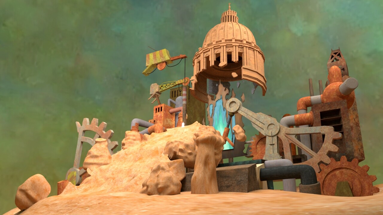 ArtStation - 3D Surrealism Painting of Jaroslaw Jasnikowski