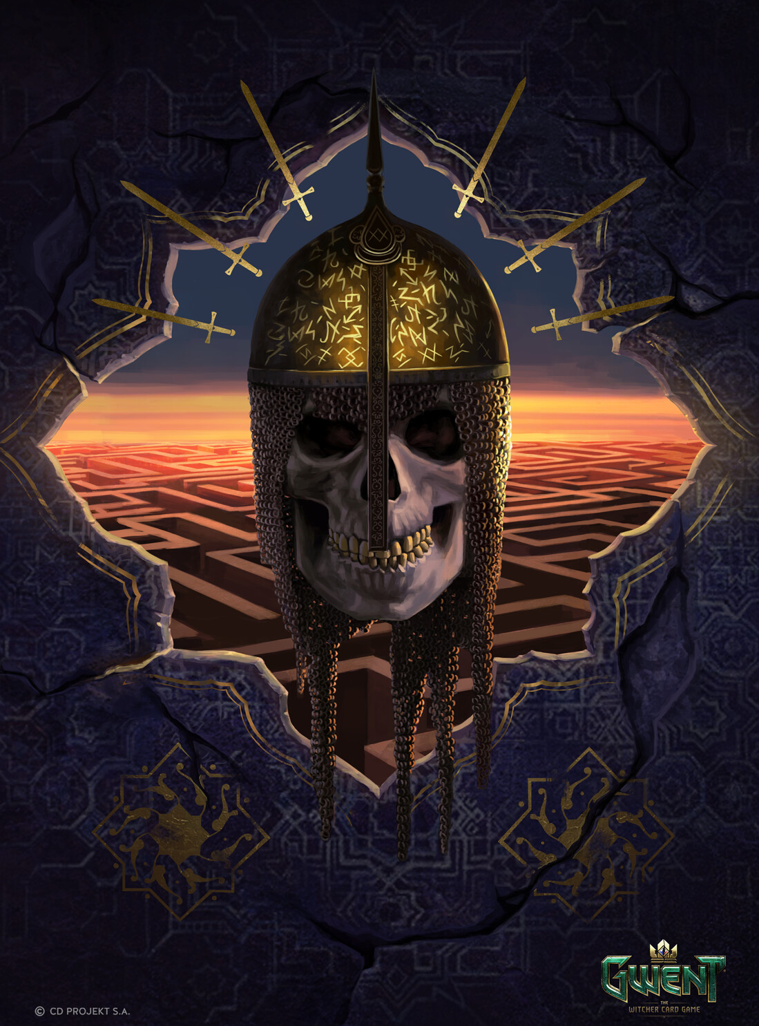 Zuzanna Kapuścińska - Gwent card - Runic Armor