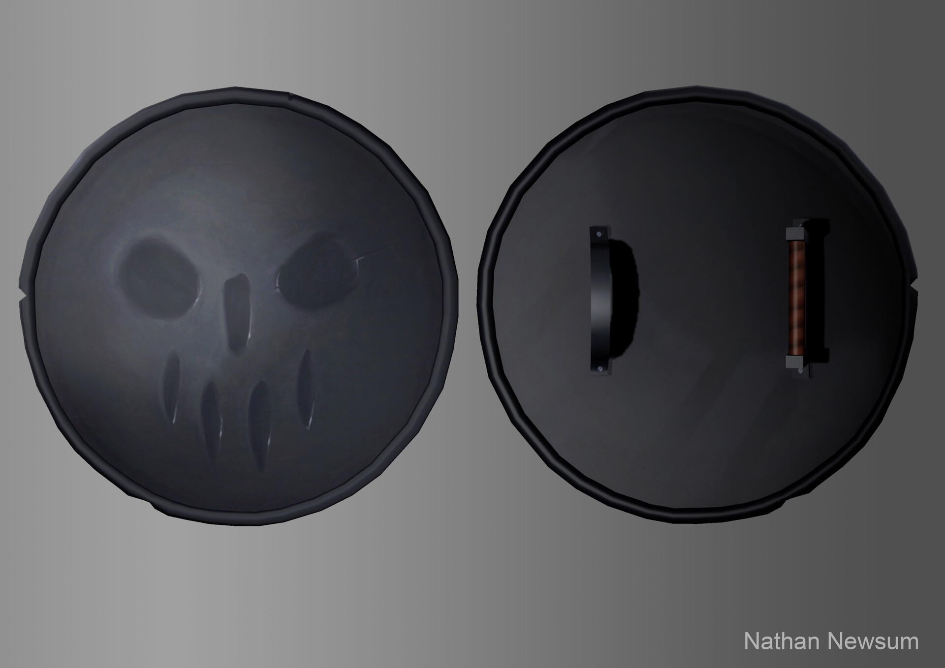 ArtStation - Skull Shield