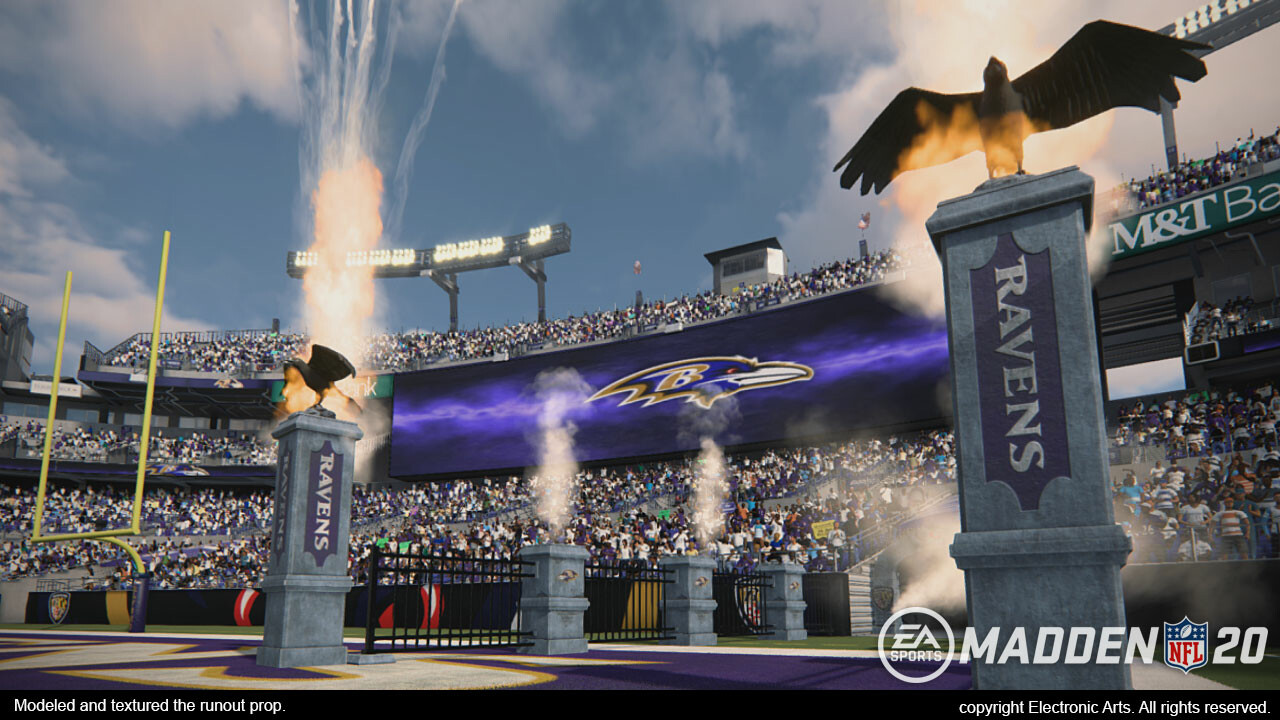 ArtStation - Madden Raven's Runout Prop