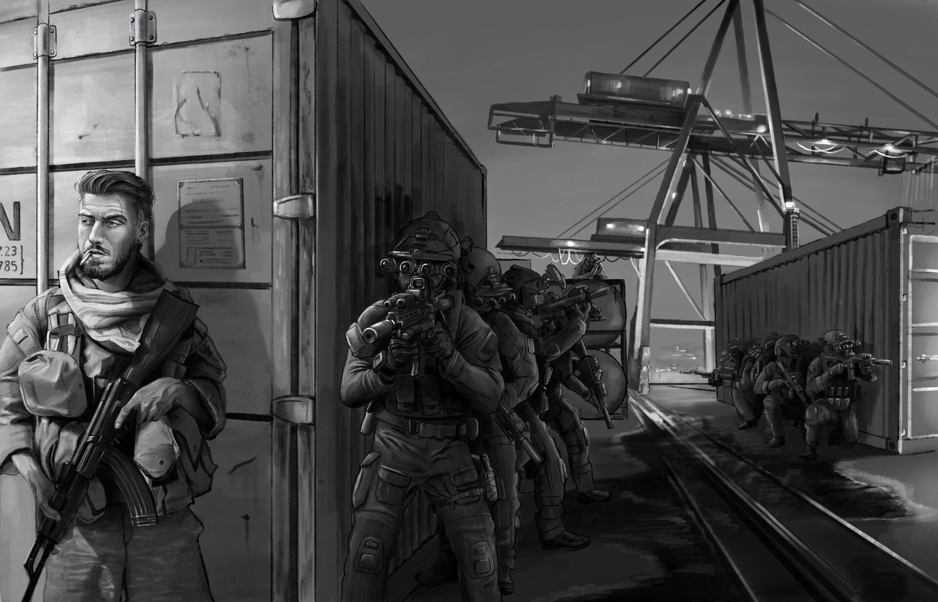 ArtStation - Cargo Raid