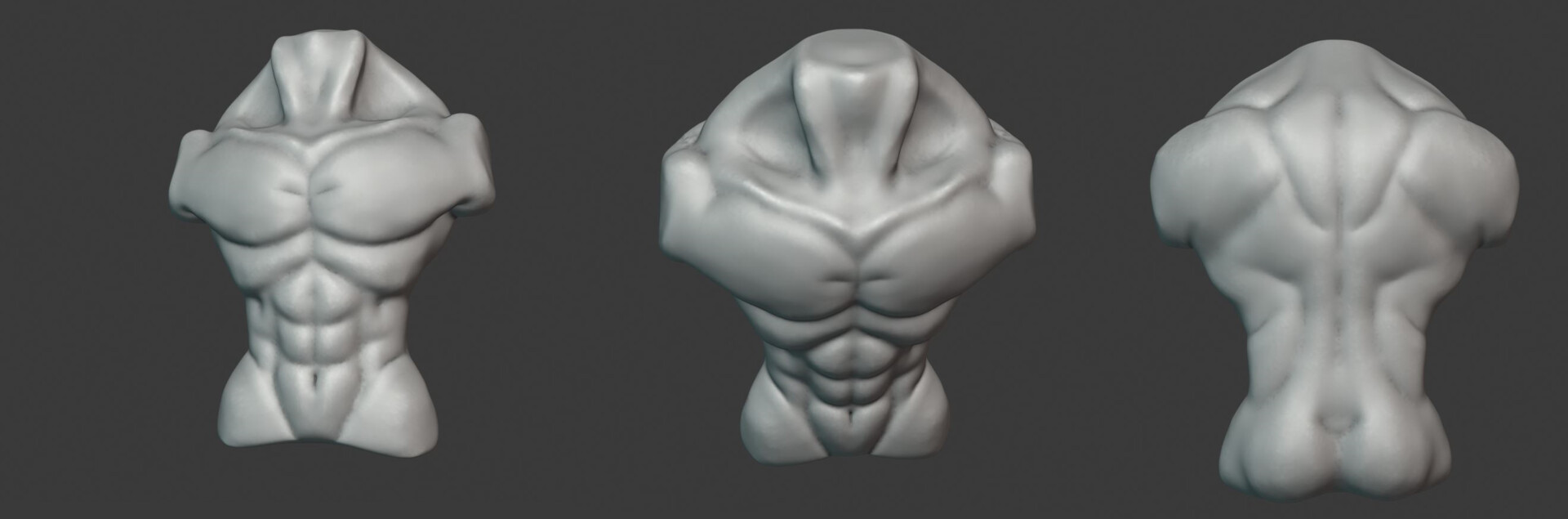 ArtStation - Torso Study