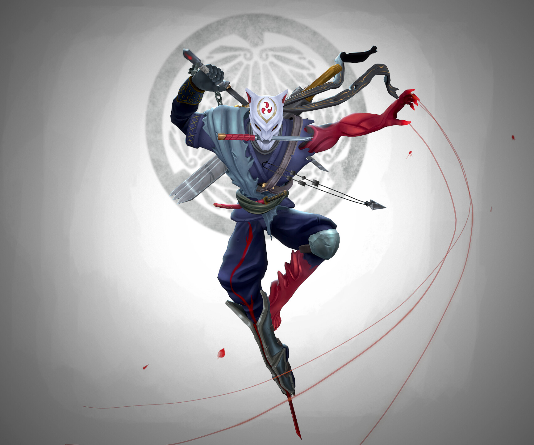 ArtStation - Ninja Hand Painted