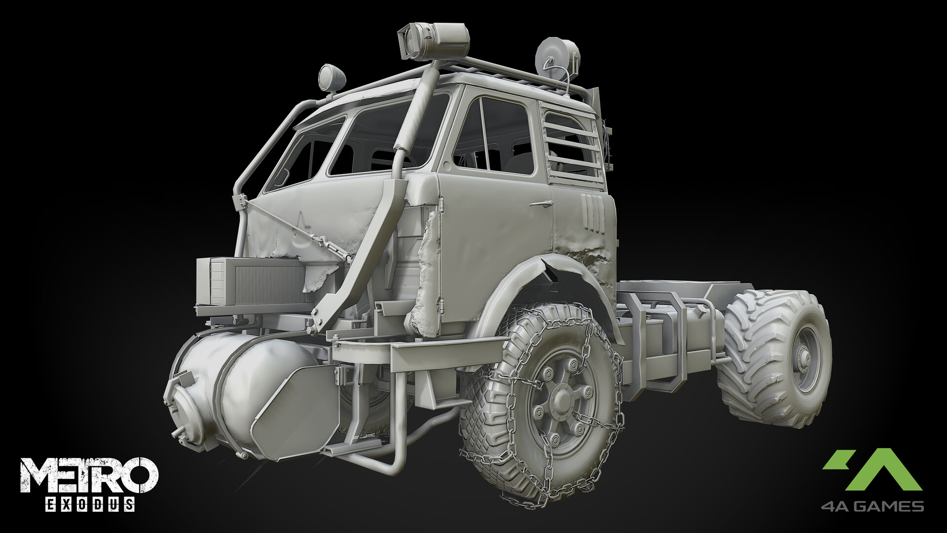 Vladyslav Fomychov - Truck MAZ-53 for METRO EXODUS