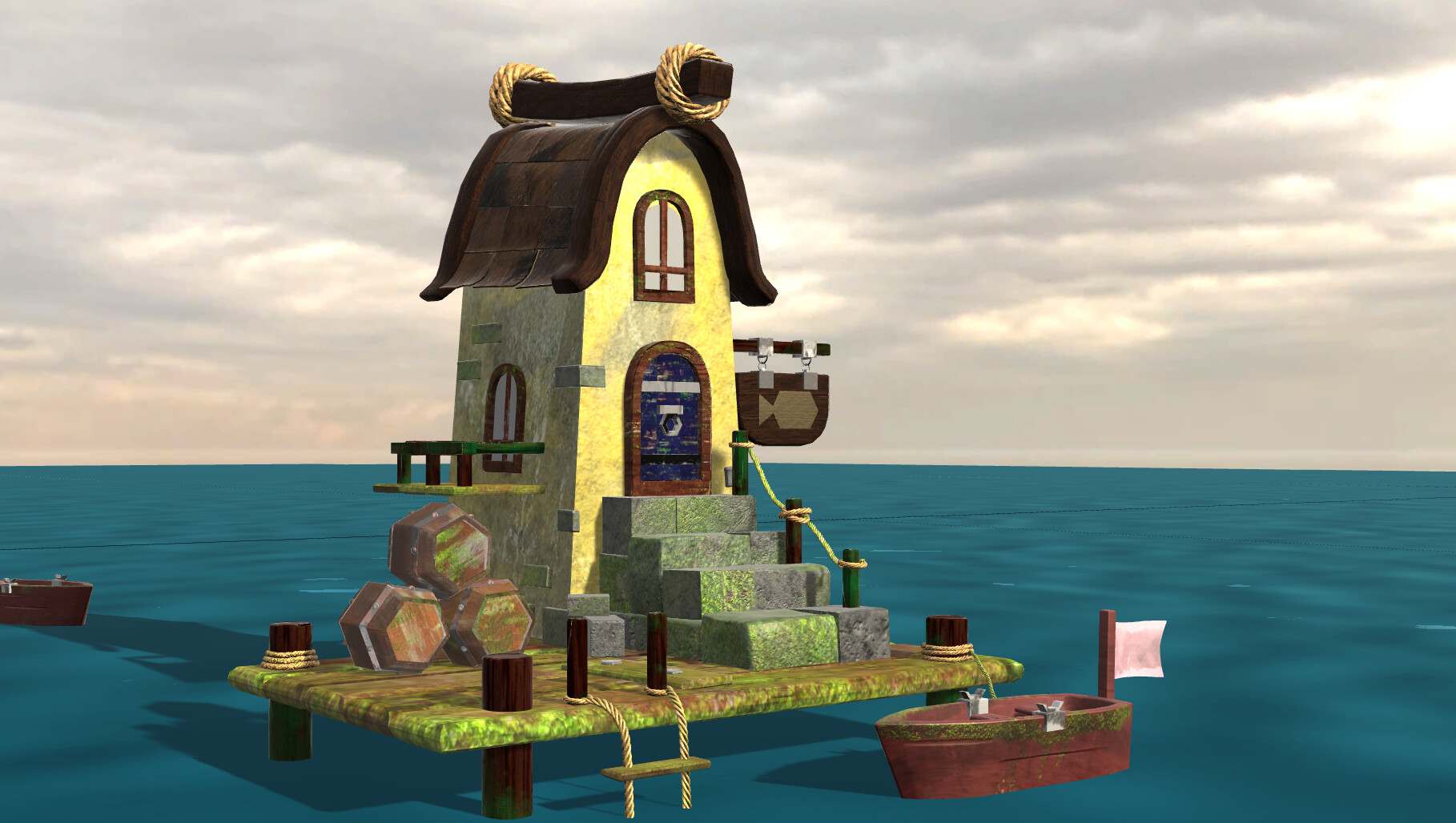 ArtStation - FISH HOUSE