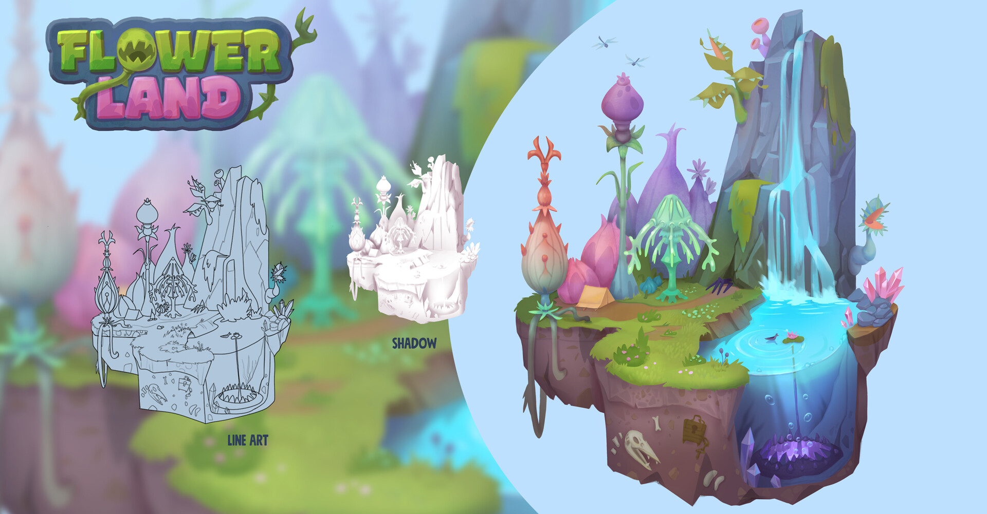 ArtStation - Flower Land