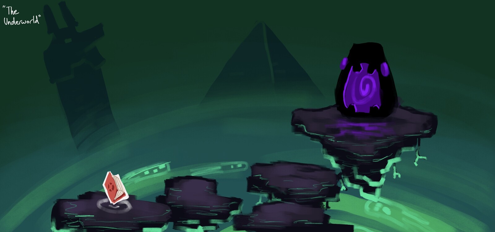 Jamie Reidy - TF2: Pharaoh’s Curse map artwork