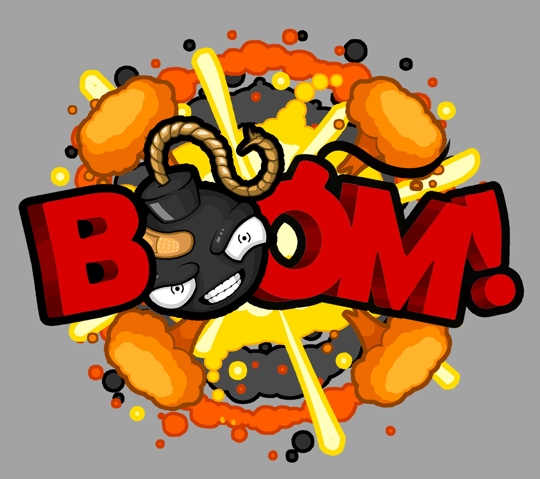 ArtStation - BOOM! - Mobile Game - Oulu Game Lab Project - OAMK