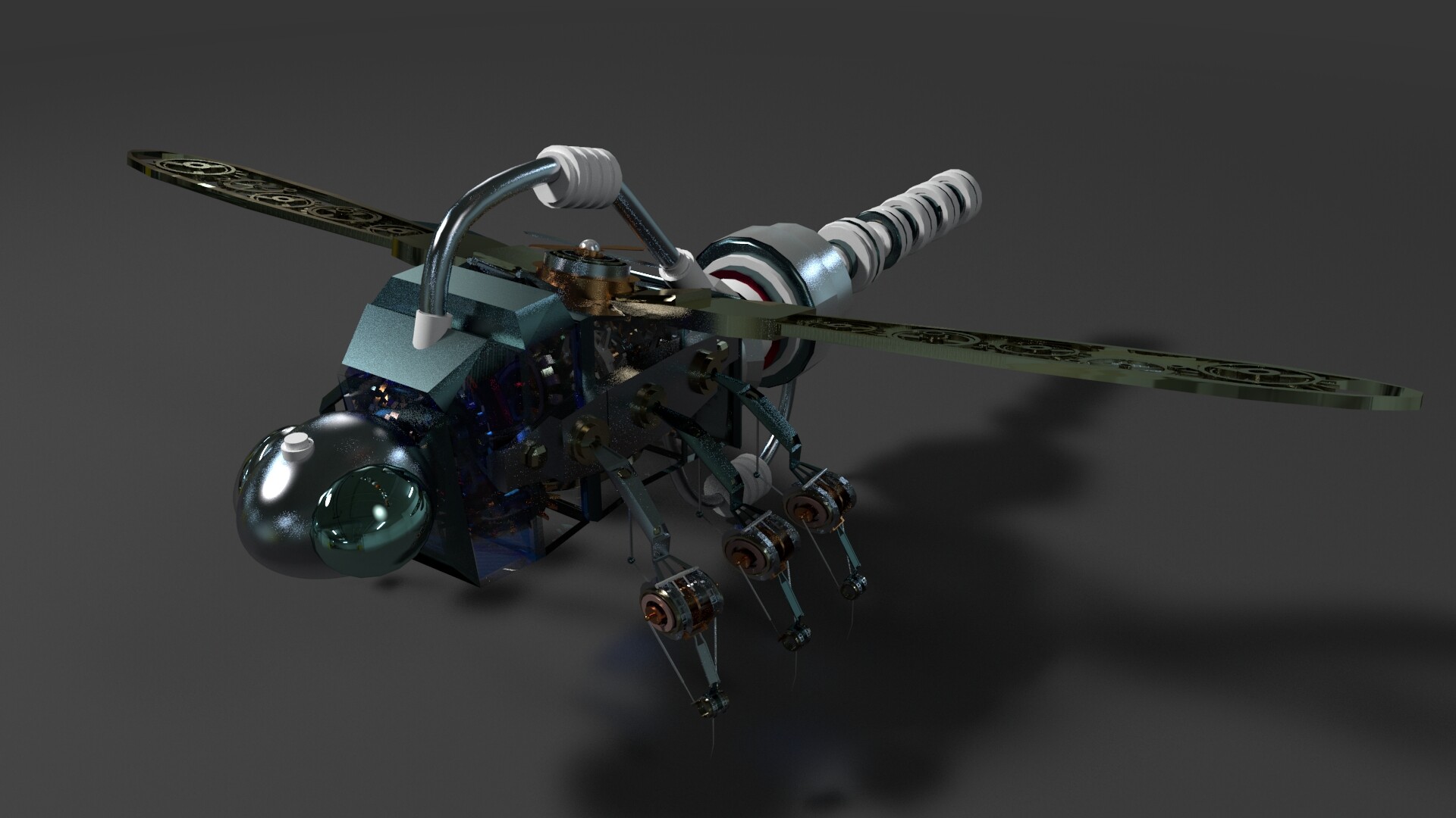 ArtStation - Modelling 1 Assignment 2 - Robot Insect