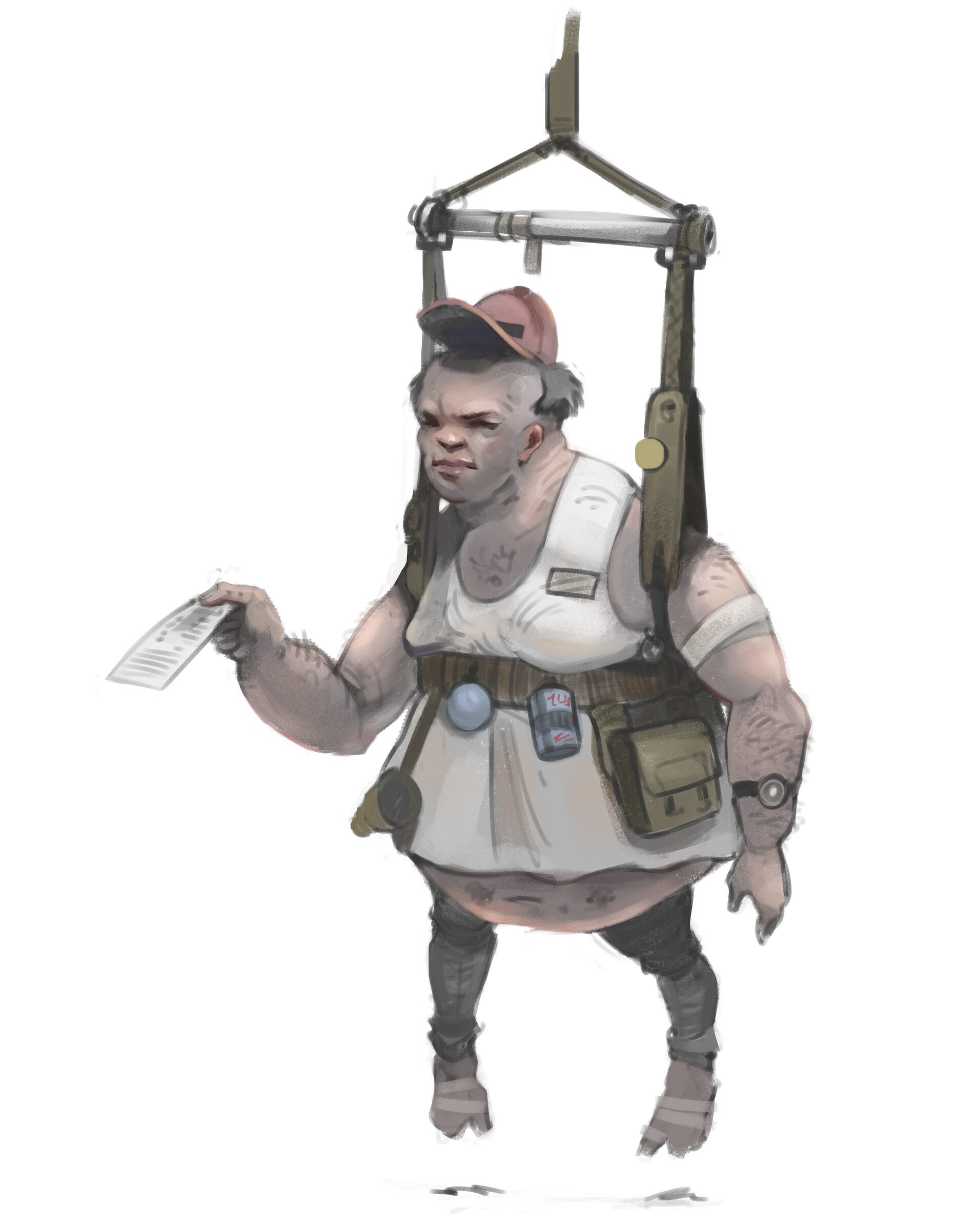 ArtStation - The Engineer - Sketch