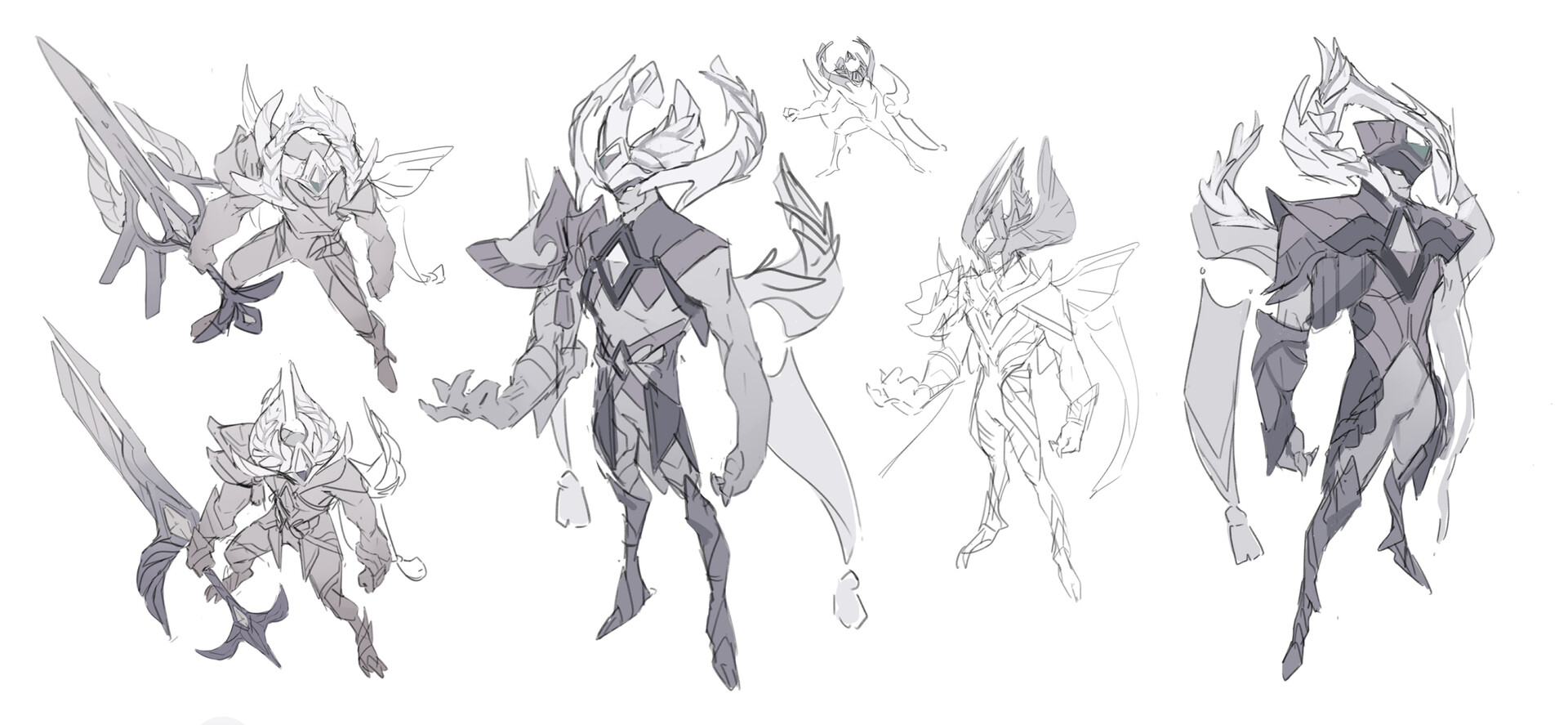 Natalie Pellmann - Victorious Aatrox Concept Art