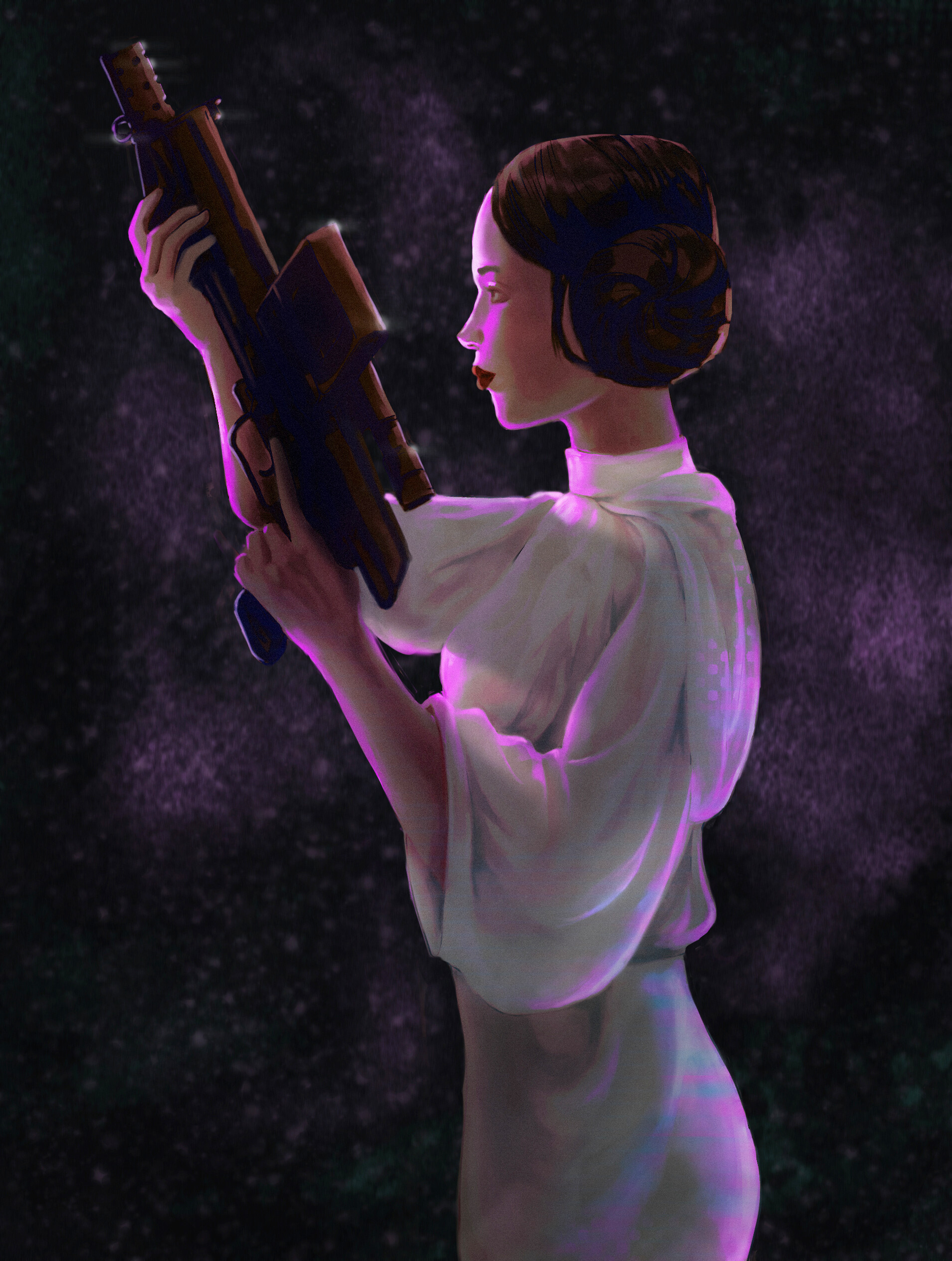 ArtStation - Leia Skywalker