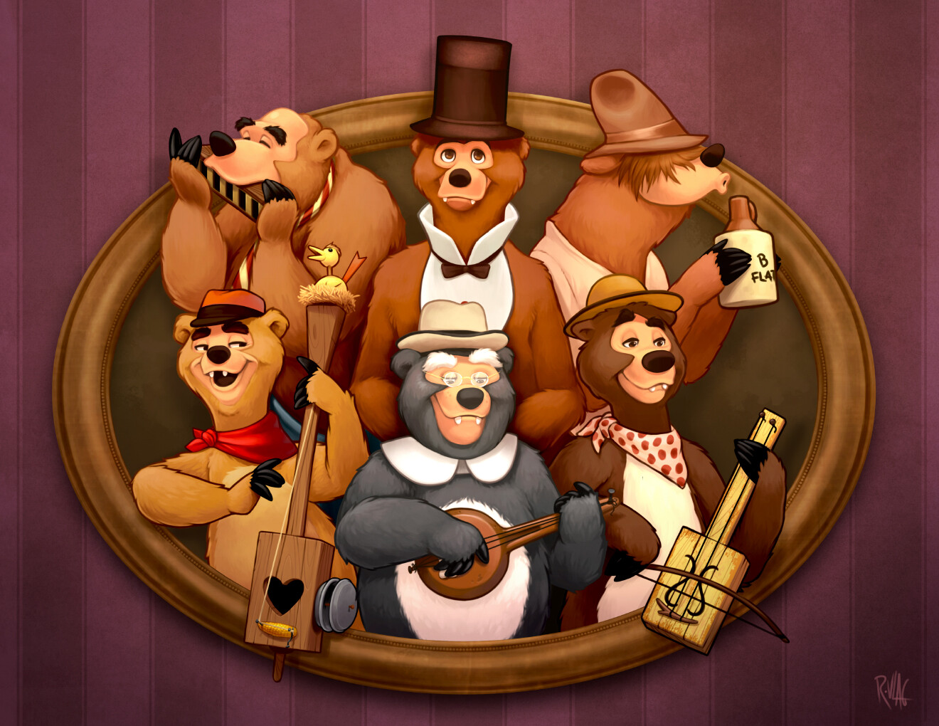 ArtStation - Country Bear Jamboree
