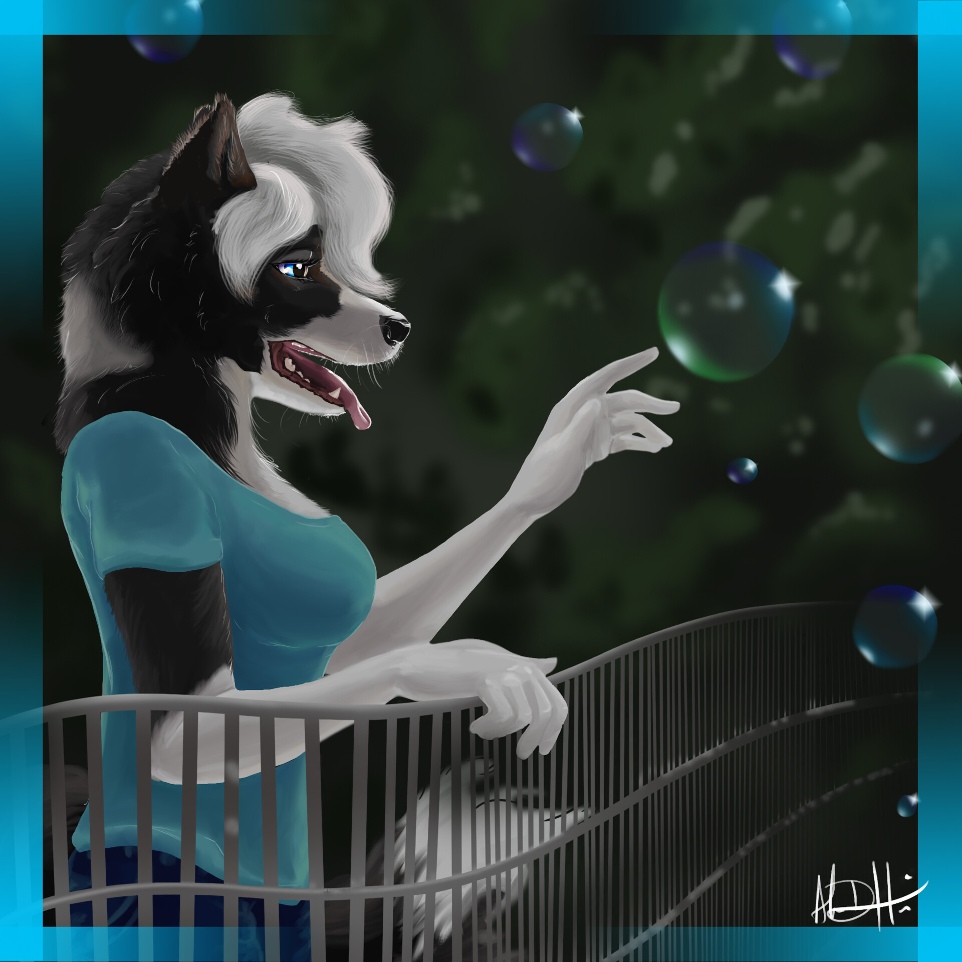 ArtStation - Border Collie Gal