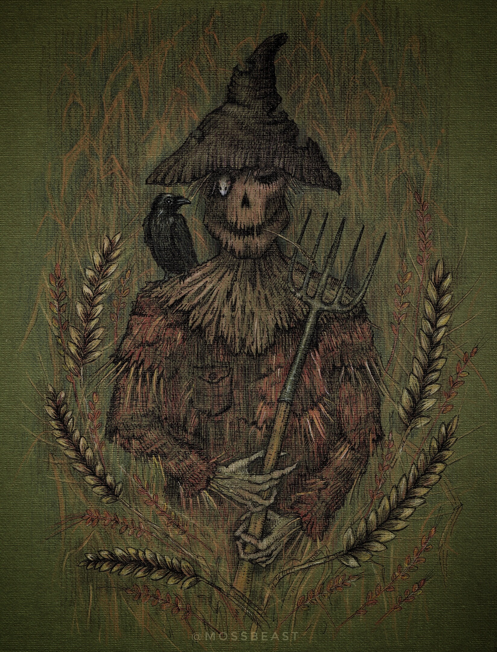ArtStation - scarecrow