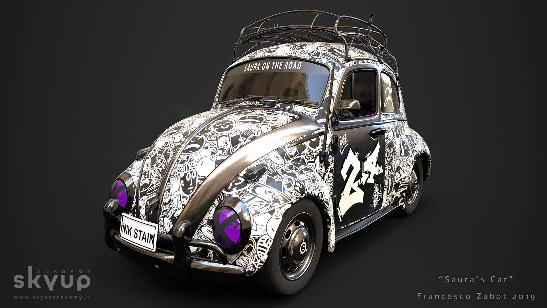 ArtStation - Saura's Car