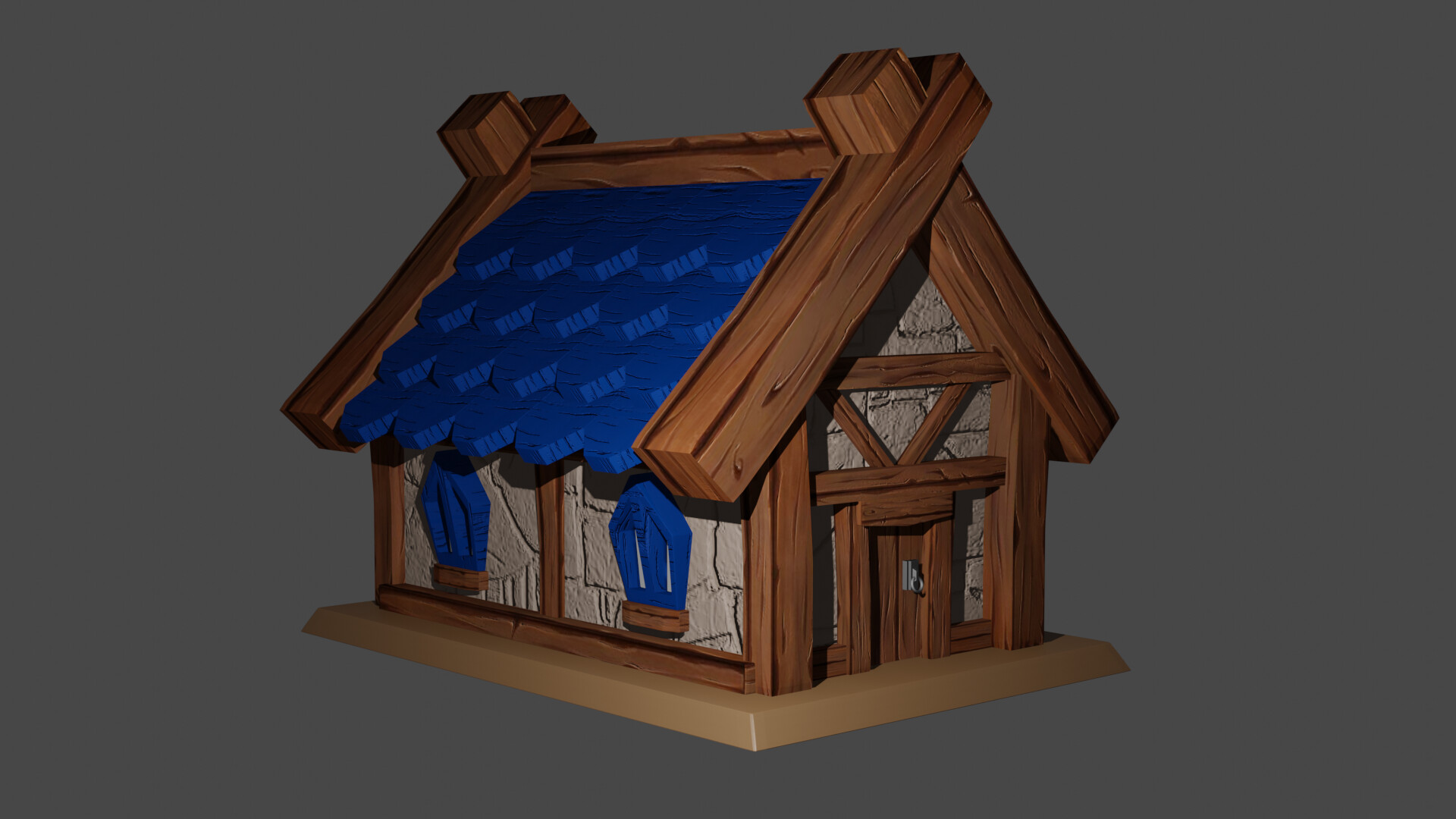 ArtStation - Stylised House