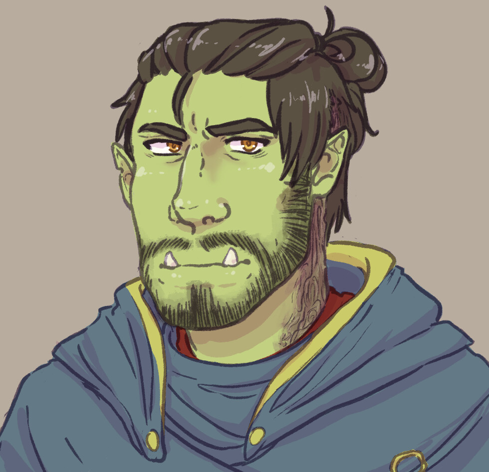 Kaden Collins - Coworkers and Captives Character Portraits