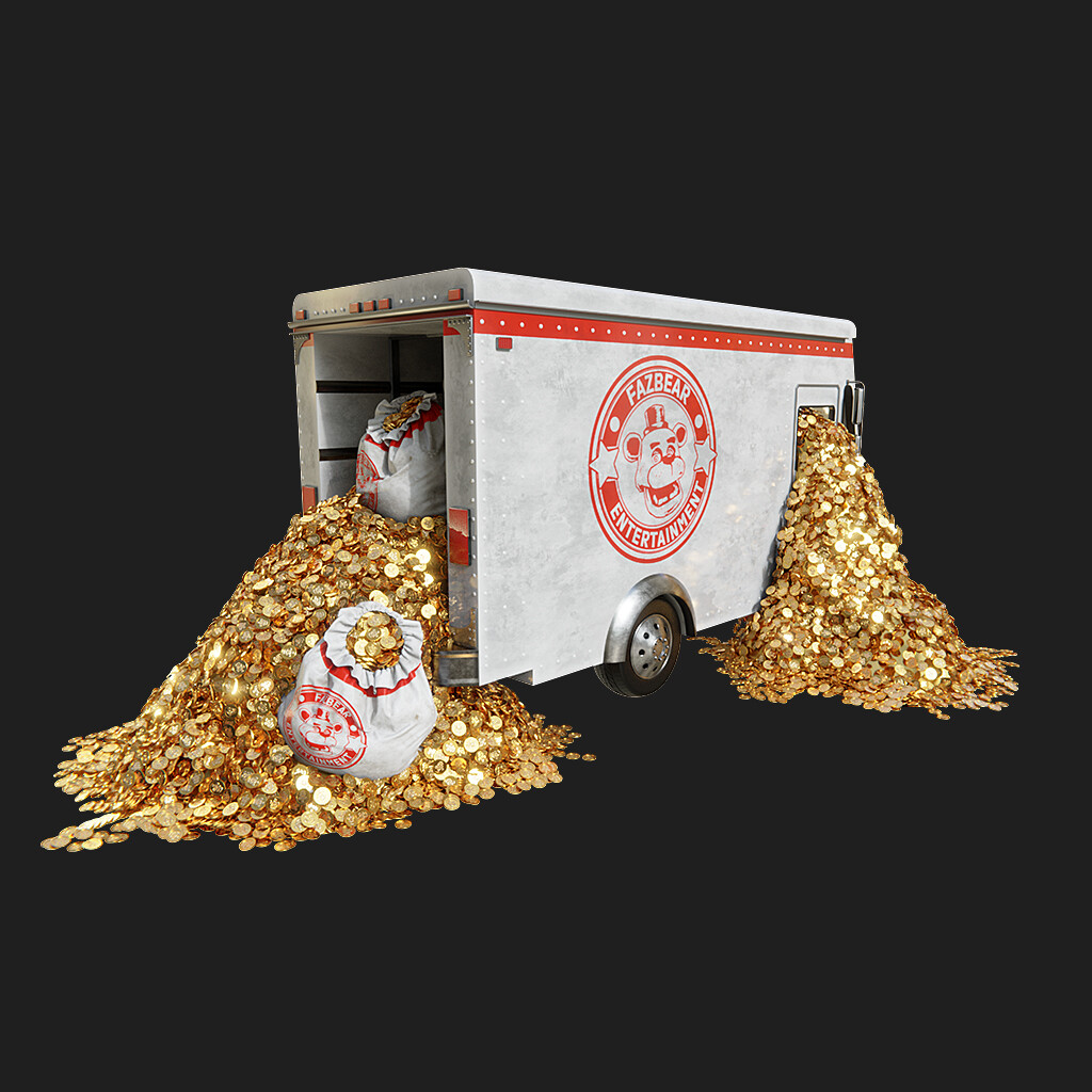 Tim Scott - FNAF:AR Special Delivery - UI/UX: Shop Icons