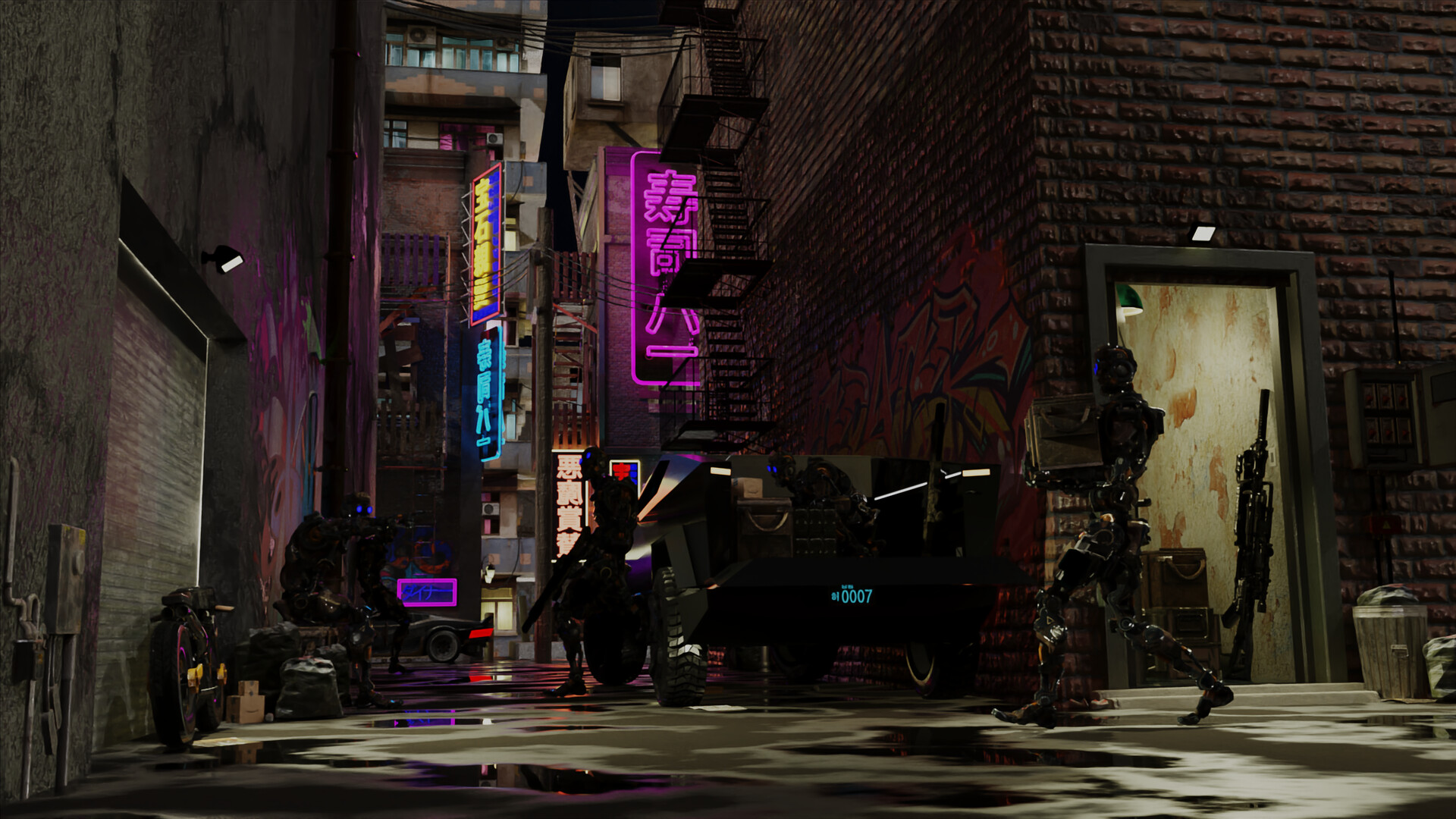 ArtStation - Back Alley Arms Dealing