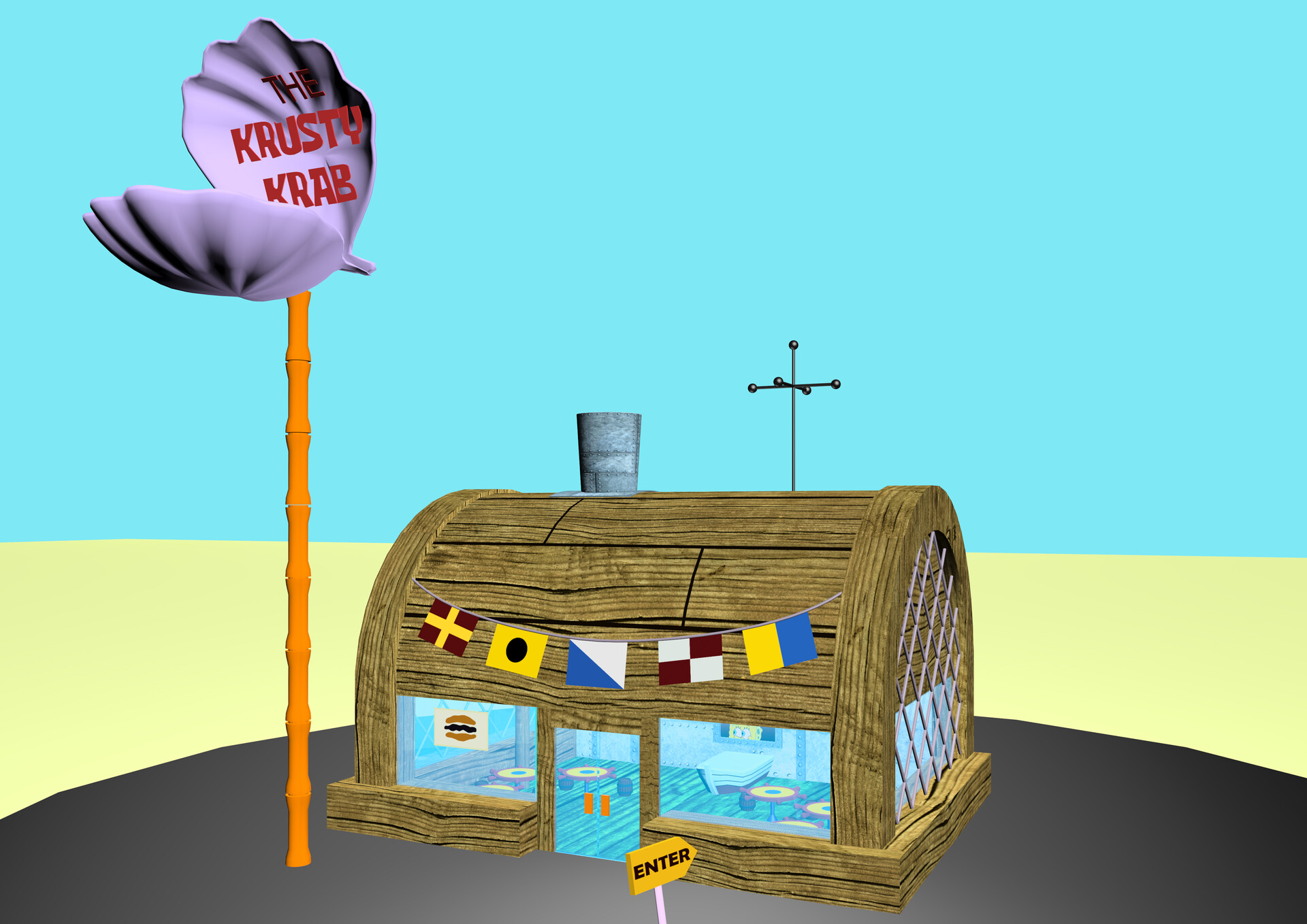 ArtStation - The Krusty Krab