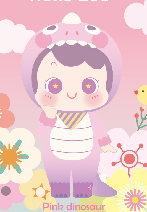 ArtStation - [练习]Pink Dinosaur