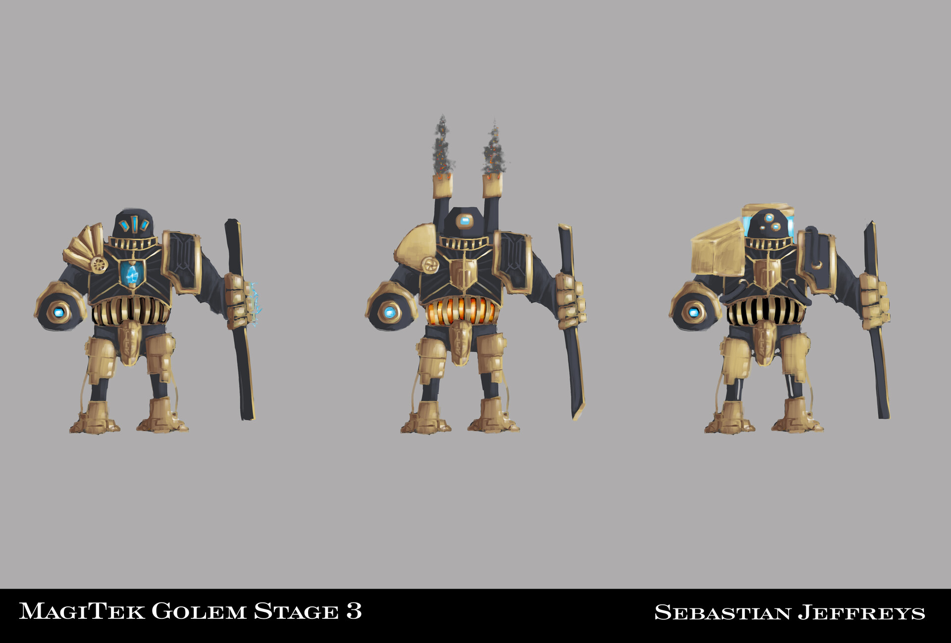 Sebastian Jeffreys - Magitek Golem