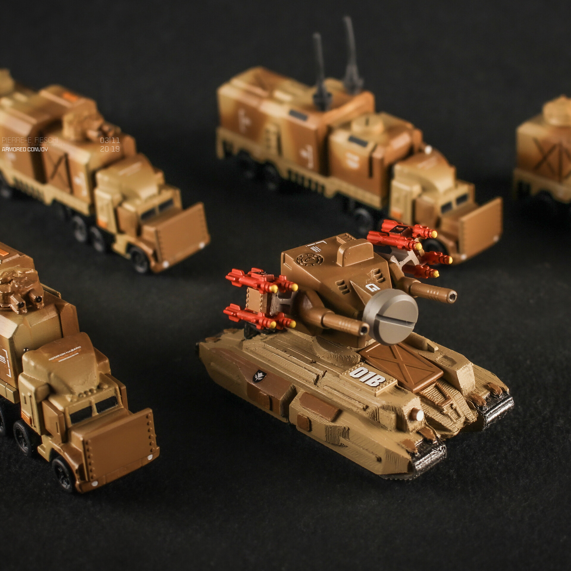 ArtStation - Armored Convoy