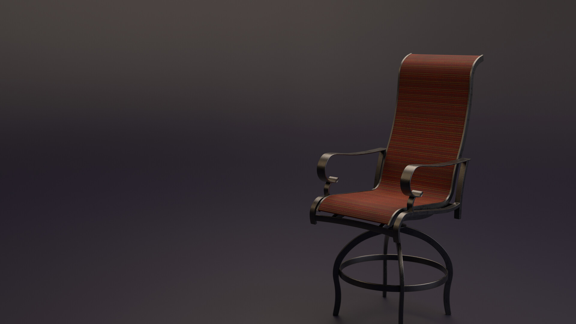 ArtStation - Sling Bar Stool