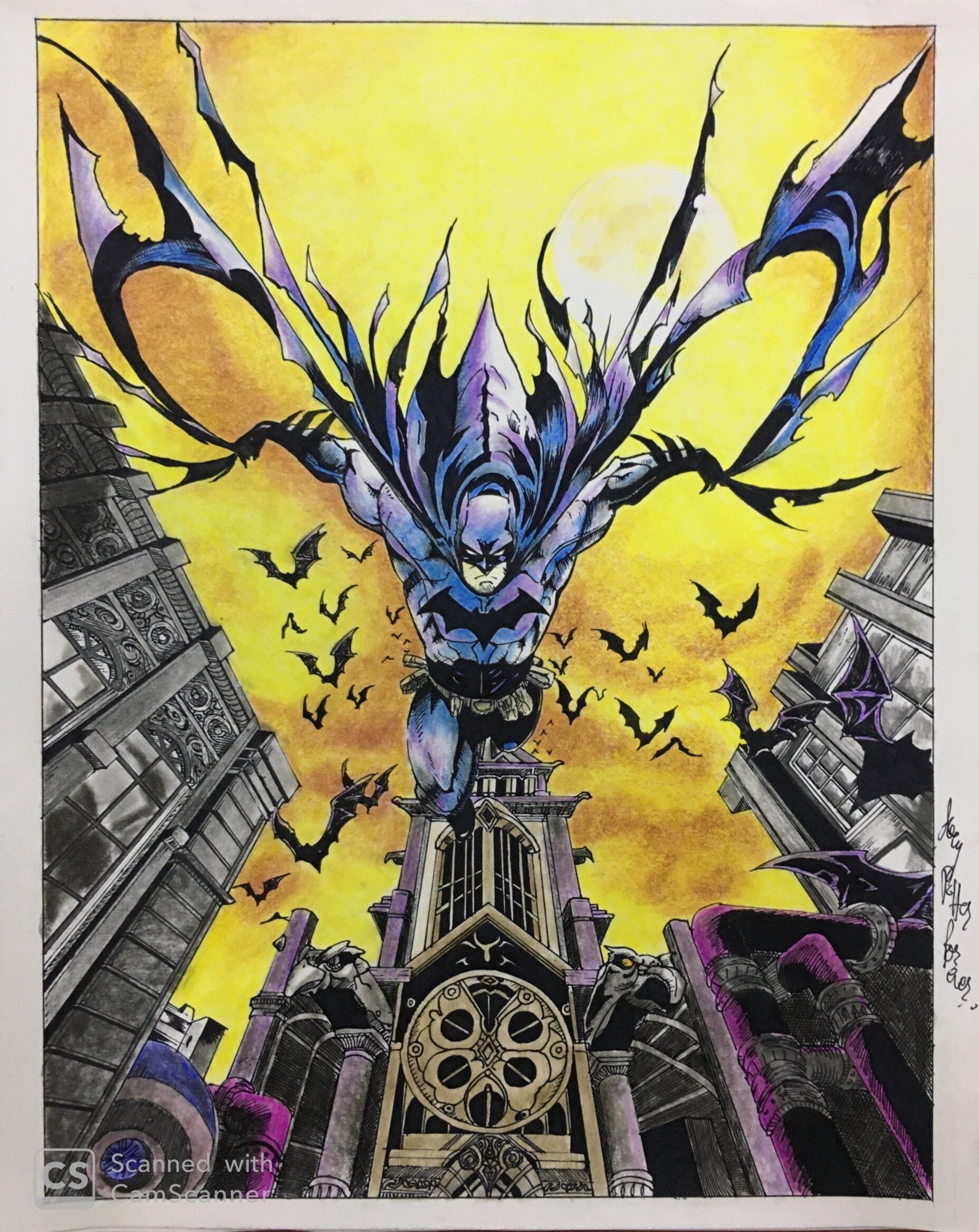 ArtStation - BATMAN COVER