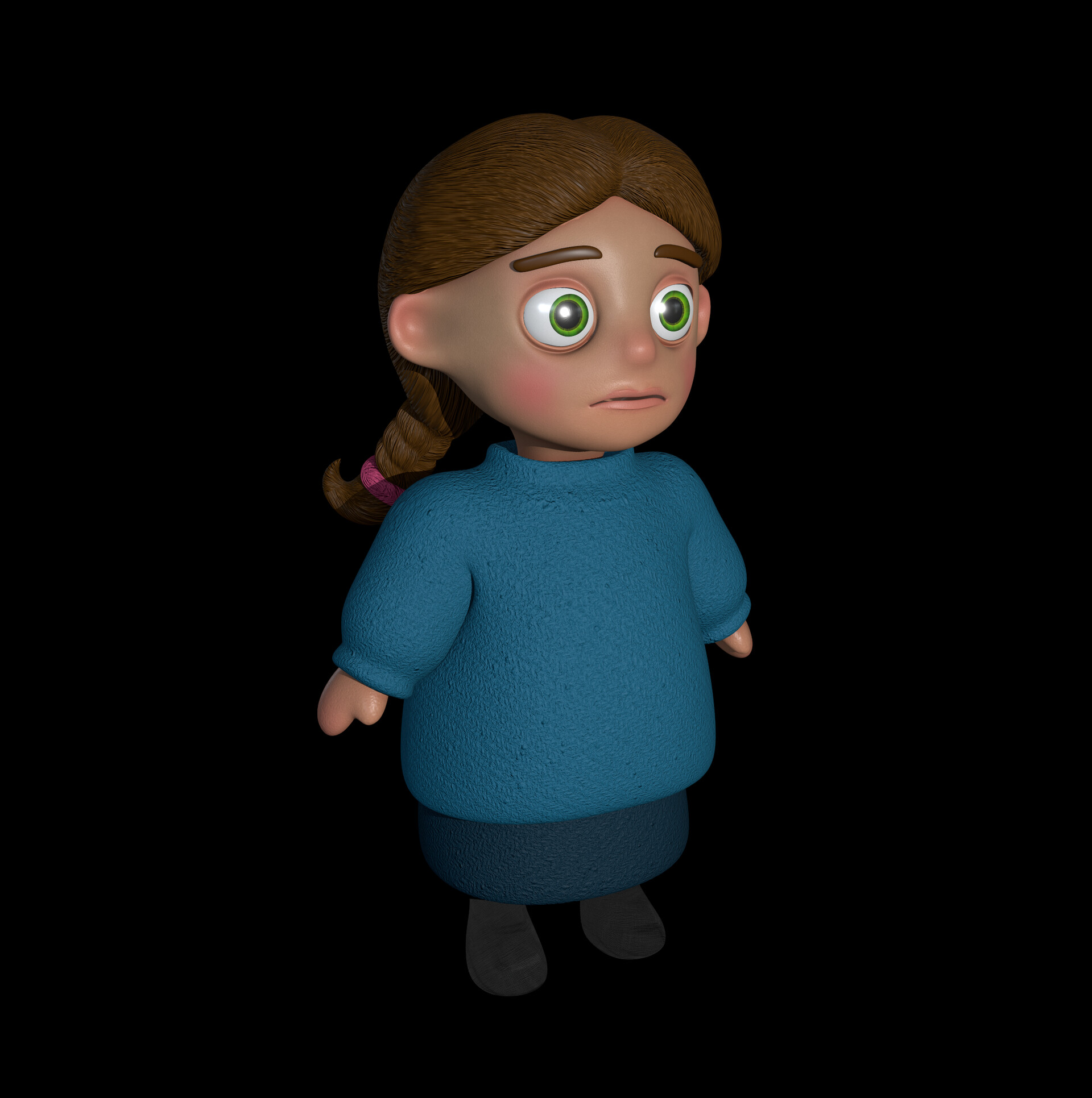 ArtStation - Models 3D for short students animation