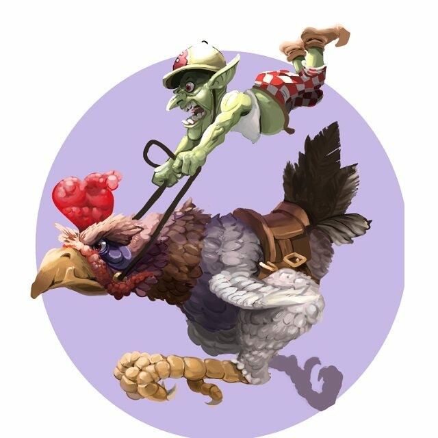 ArtStation - Chicken Rider