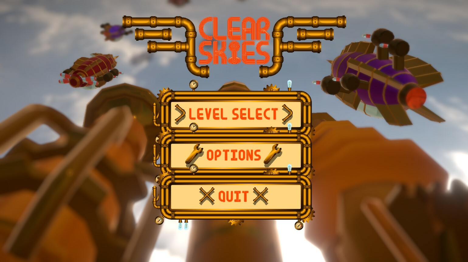 ArtStation - Clear Skies - Computer Game (Mar 2019 - May 2019)