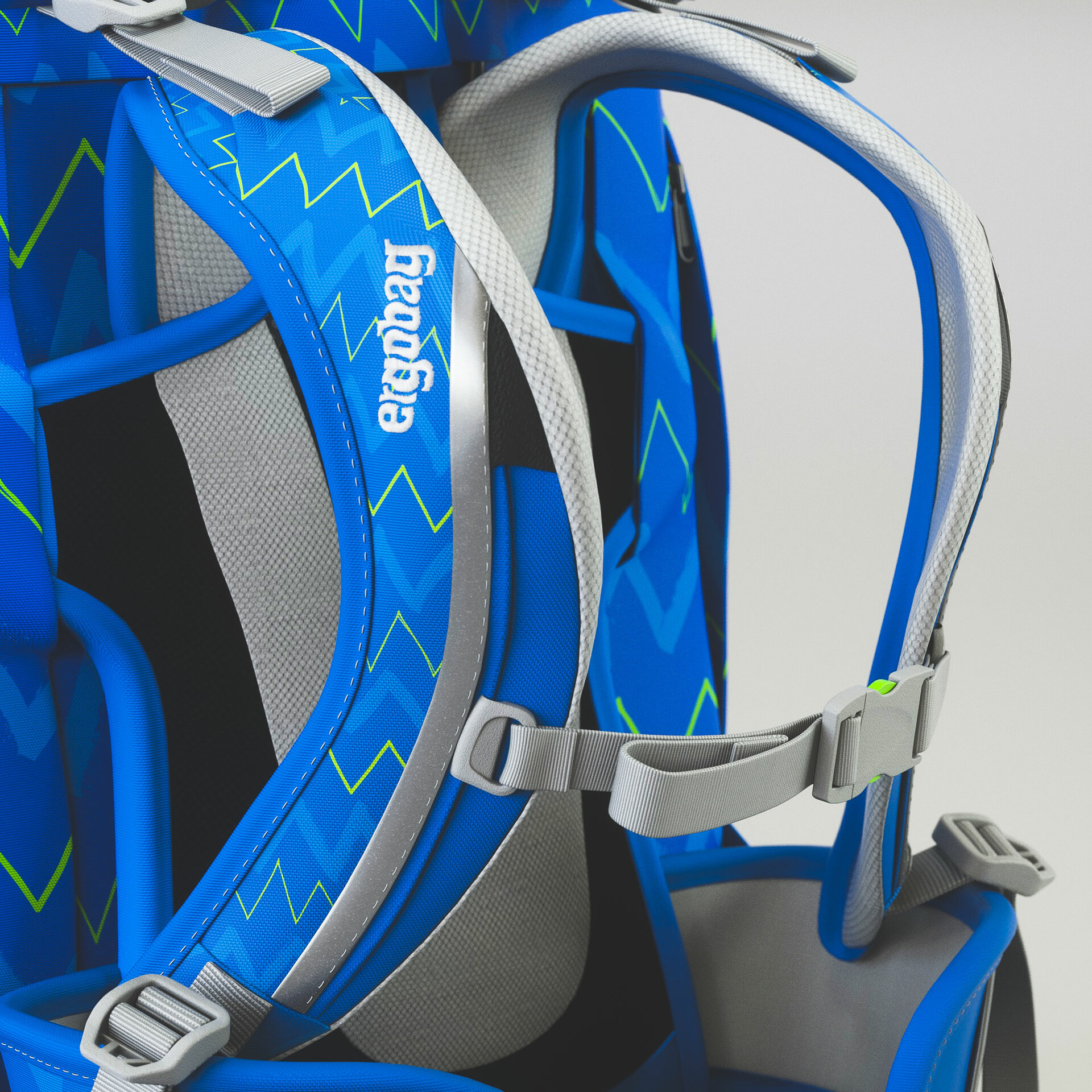 Jack Horrocks - Ergobag Backpack Product Visualisation