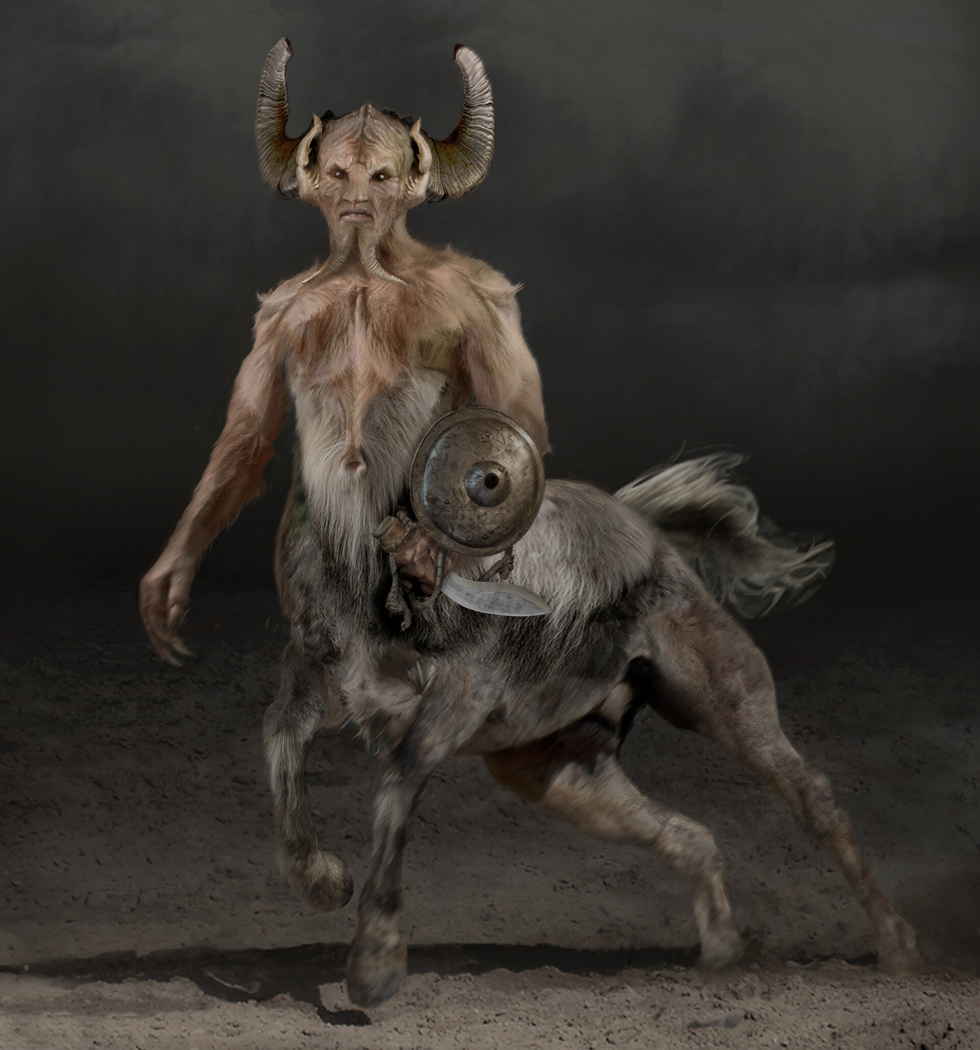 ArtStation - centaur creature