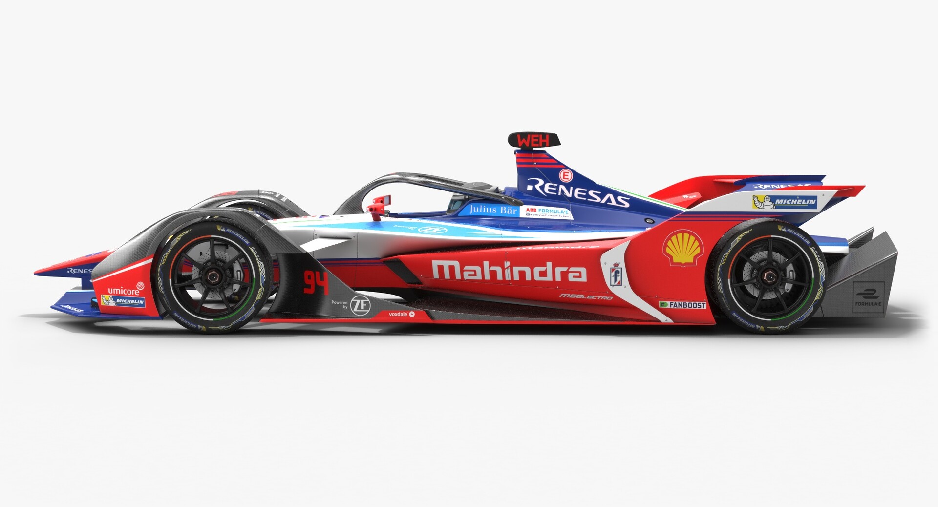 OpticalDreamSoft - Mahindra Racing Formula E Season 2019 2020 3D model